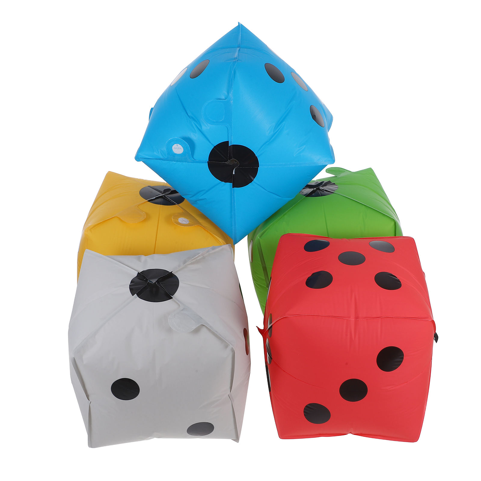 Masteelf 5pcs Fun Balloons for Themed Party Reusable Cube Balloons for ...
