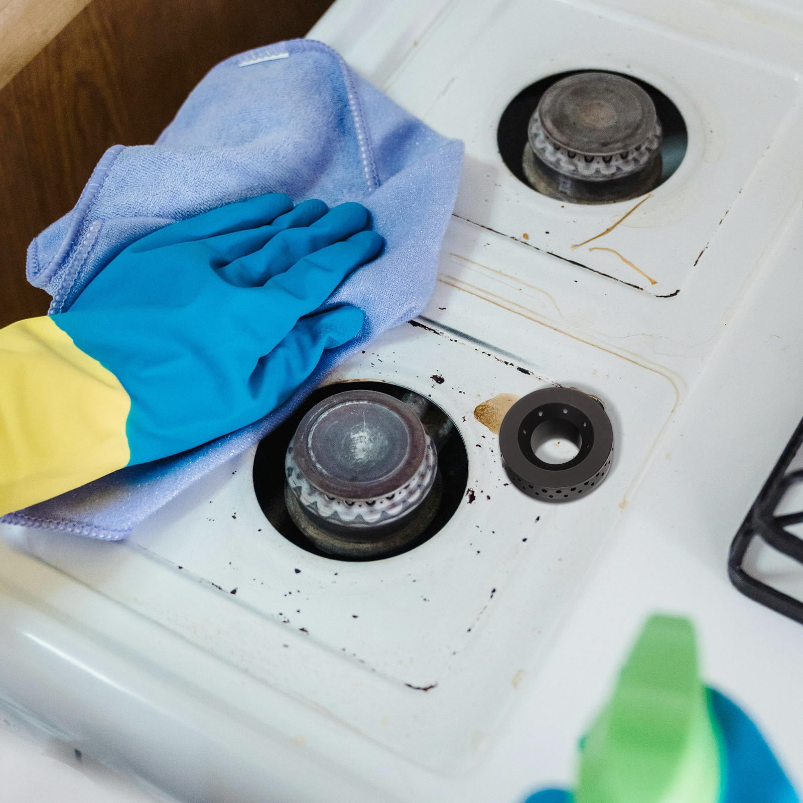 Masteelf 5pcs Gas Stove Small Burner Core Fire Distributor Burner Caps ...