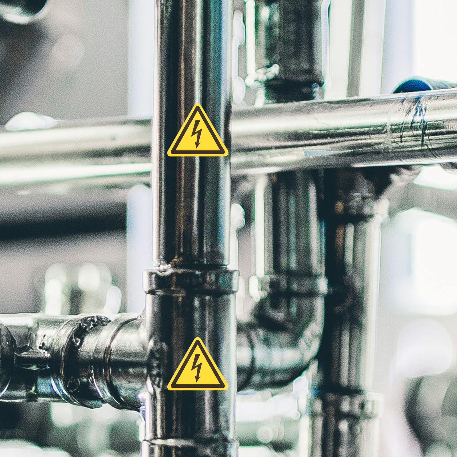 Masteelf 5pcs High Voltage Sticker Warning Sticker Warning Electric ...