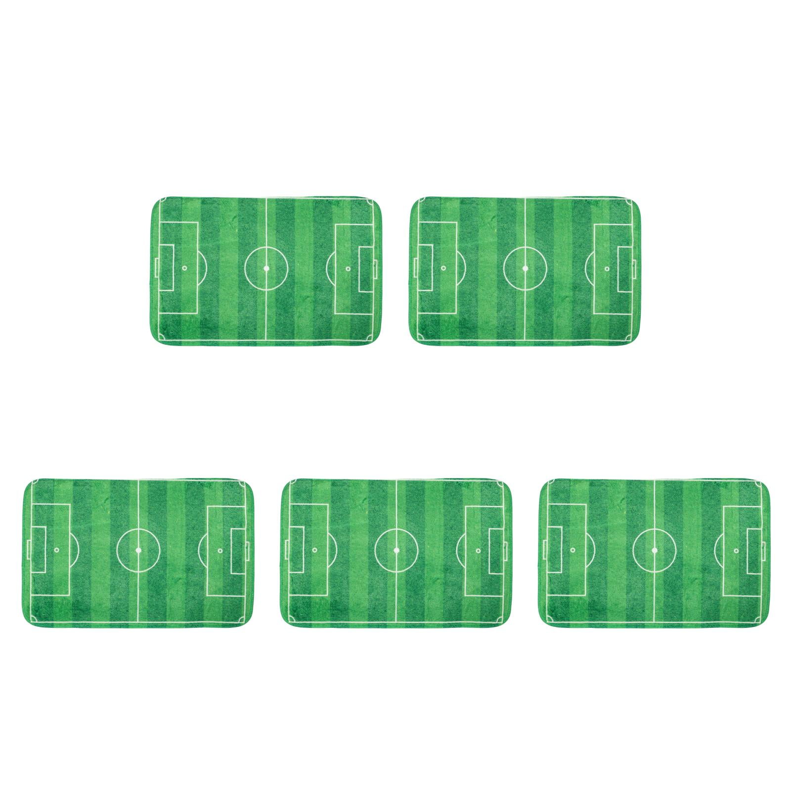 Masteelf 5pcs Kids Fingertip Soccer Game Mat Football Field Mat Indoor ...