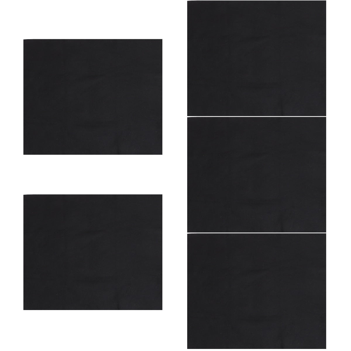 Masteelf 5pcs Kitchen Under Sink Mat Reusable Kitchen Cabinet Tray ...