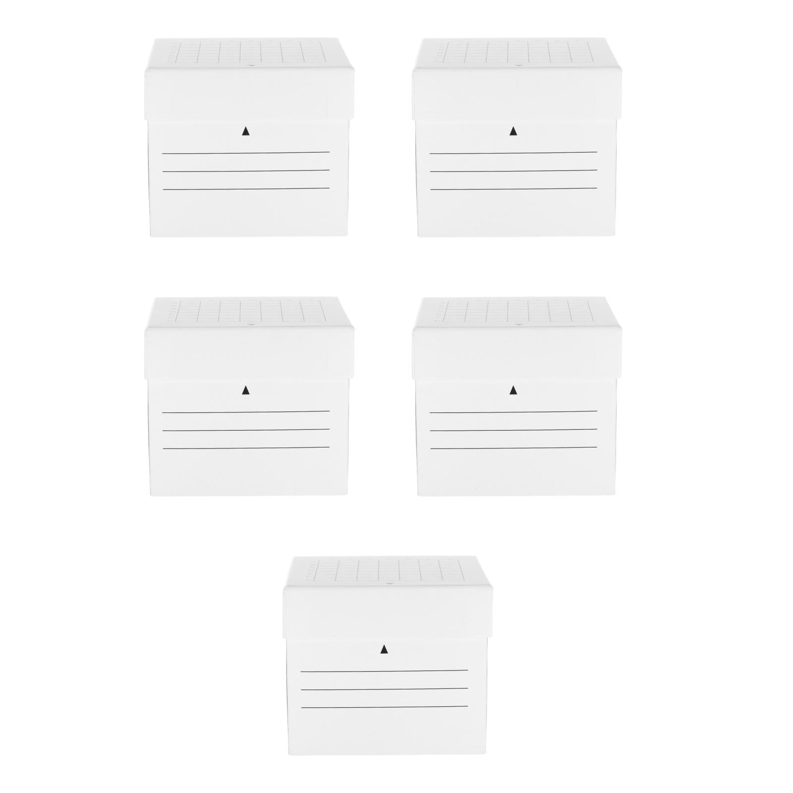 Masteelf 5pcs Lidded Storage Bin For Laboratory Use Test Tubes ...