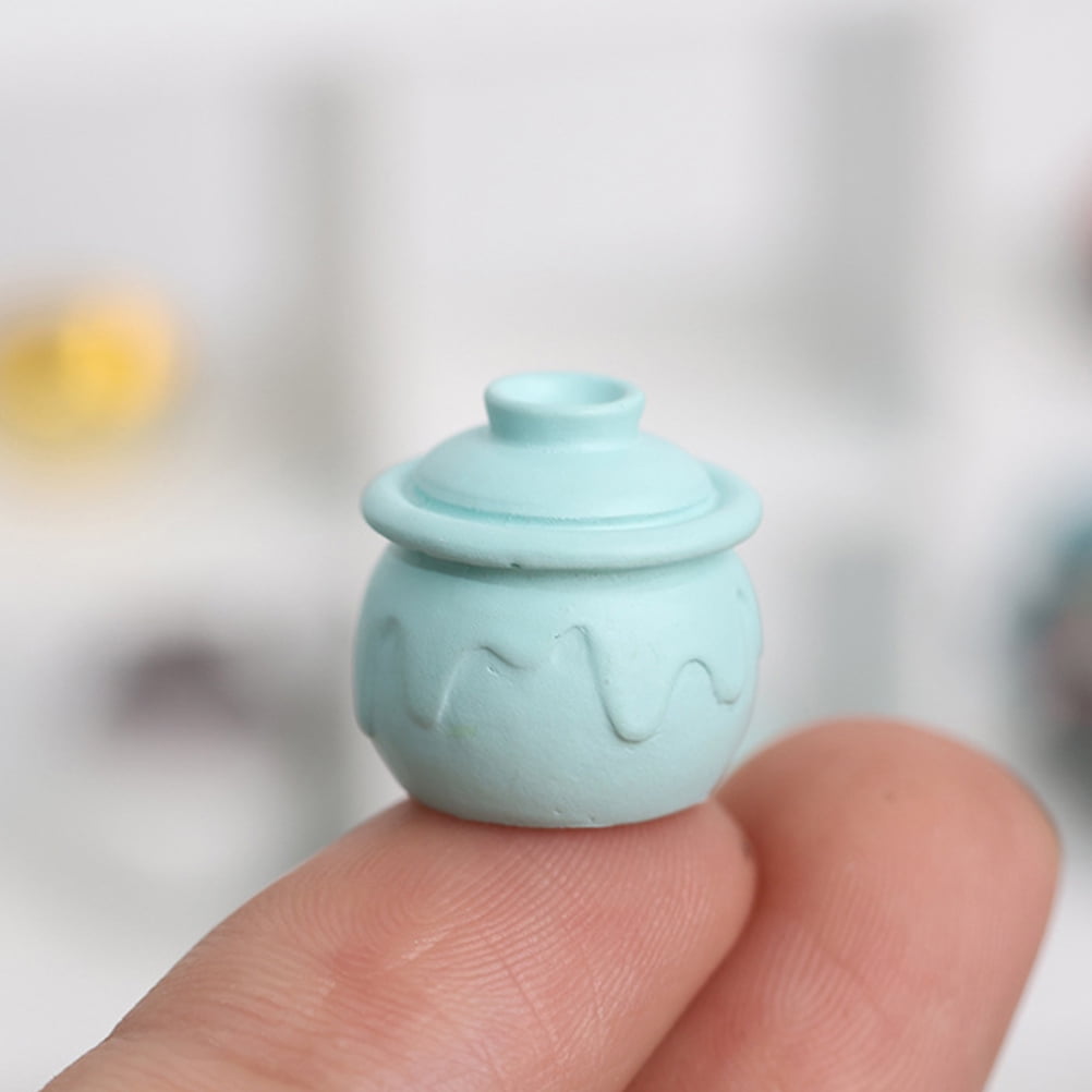 Masteelf 5pcs Miniature Pickle Jar Mini Kitchen Pickle Jar Kids Kitchen ...