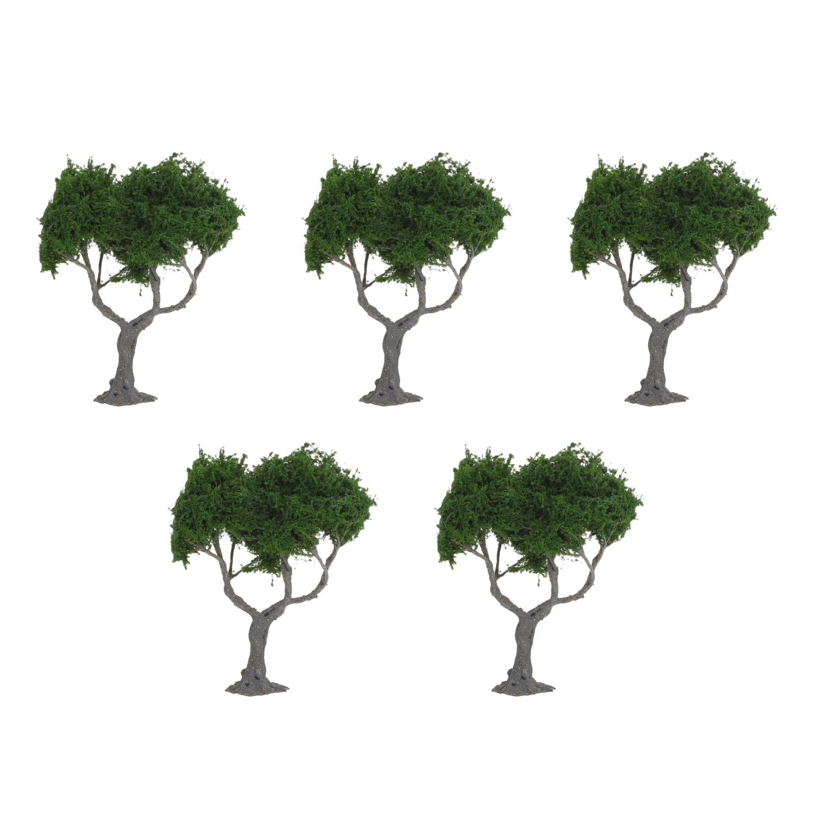 Masteelf 5pcs Model Train Trees Miniature Forest Railroad Trees For Diy ...