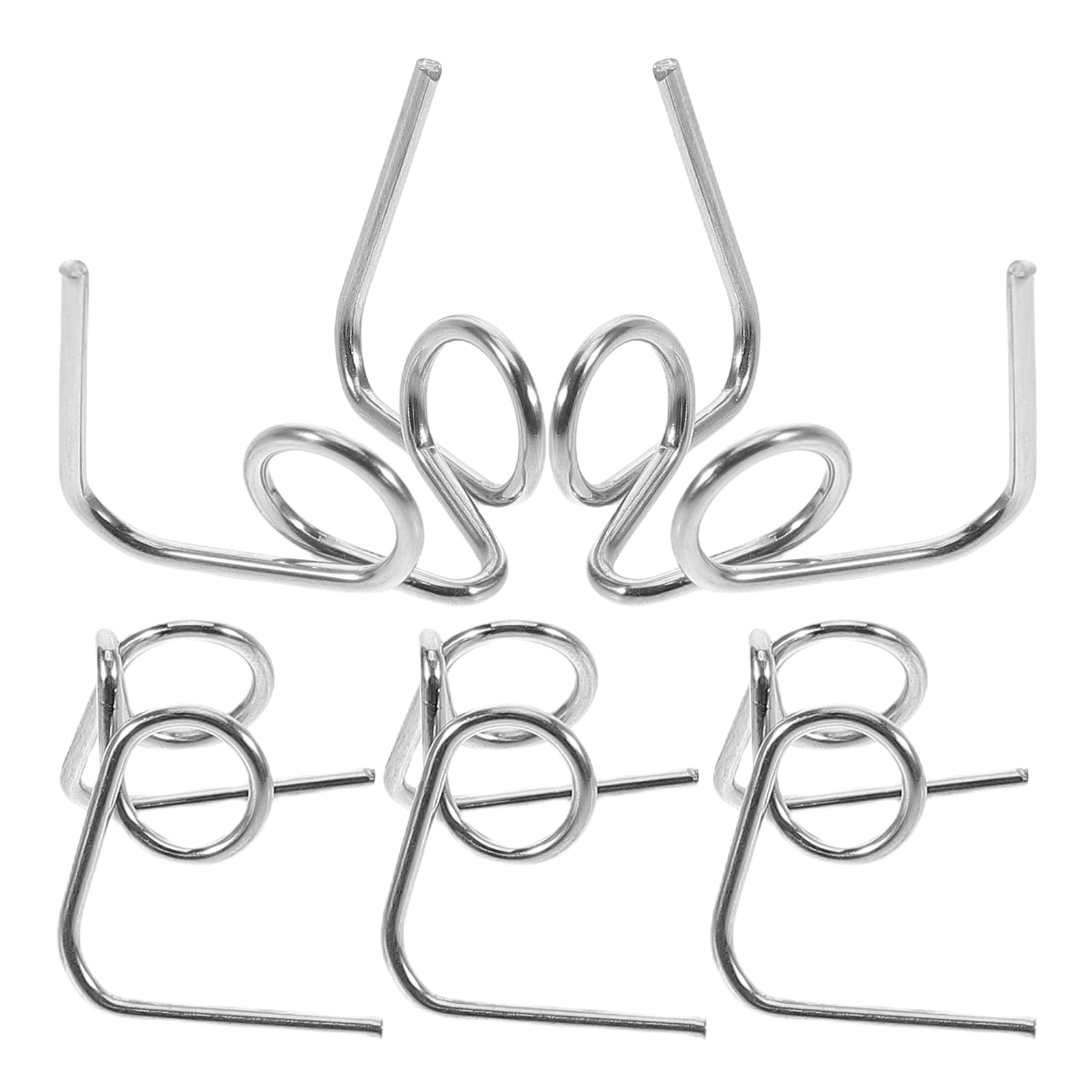 Masteelf 5pcs Motorcycle Seat Chrome Scissor Type Solo Seat Springs For ...