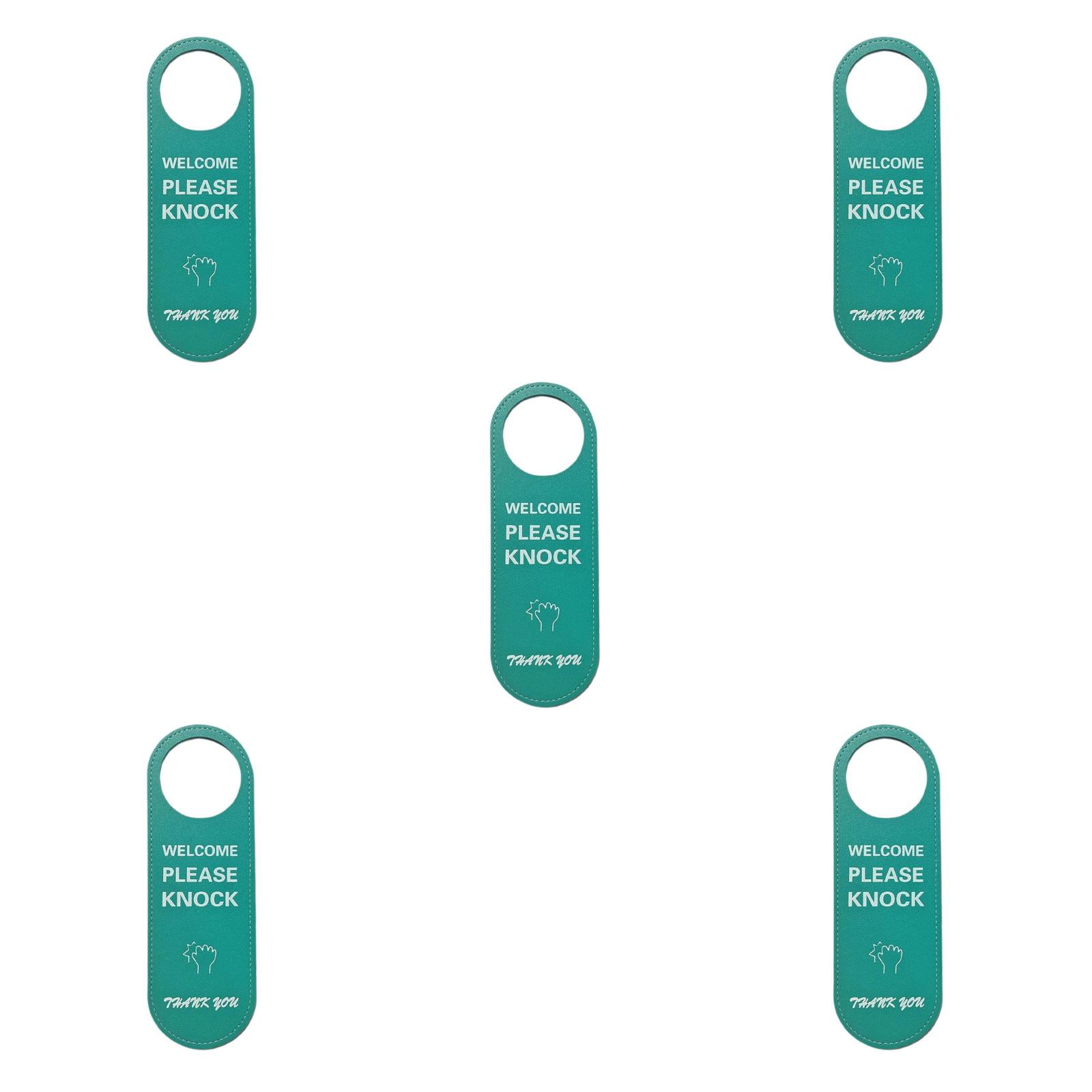 Masteelf 5pcs No Disturb Door Hanger Please No Disturb Door Sign Hotel ...