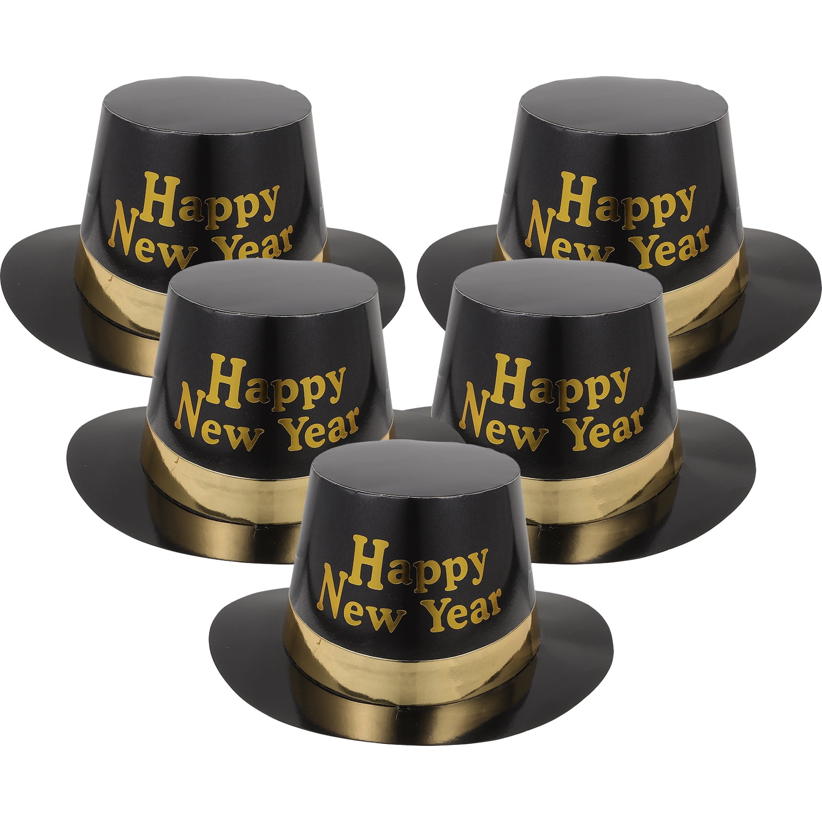 Masteelf 5pcs Party Tophat Paper Hats Creative Headdress Decorations ...