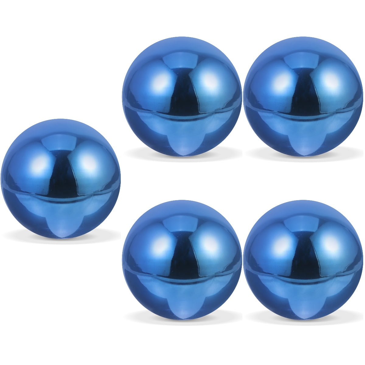 Masteelf 5pcs Reflective Ball Stainless Steel Gazing Ball Garden Yard ...
