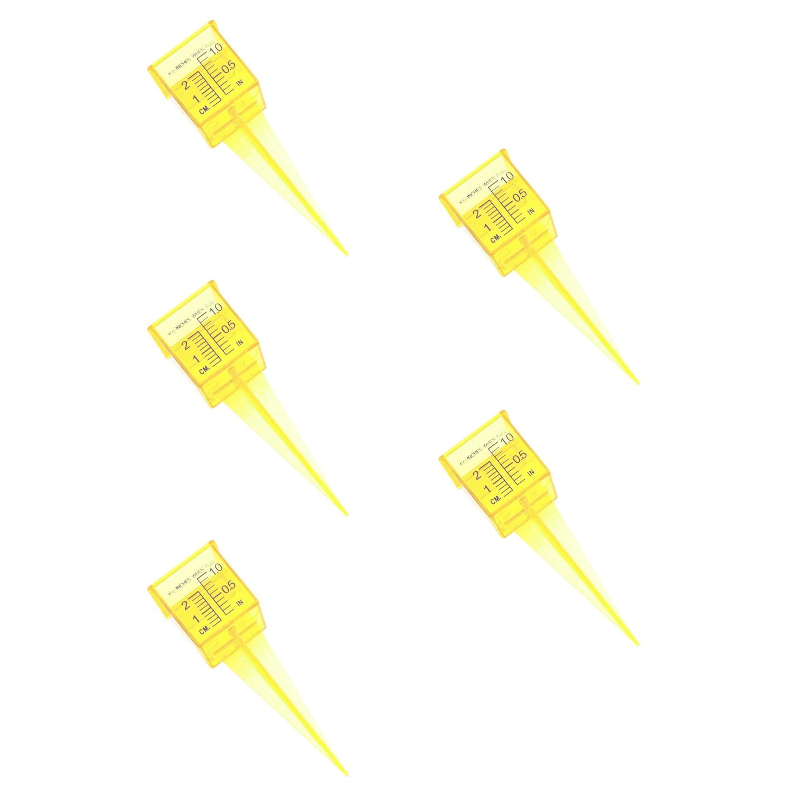 Masteelf 5pcs Sprinkler Gauge Rain Gauge Rainwater Measuring Cup ...