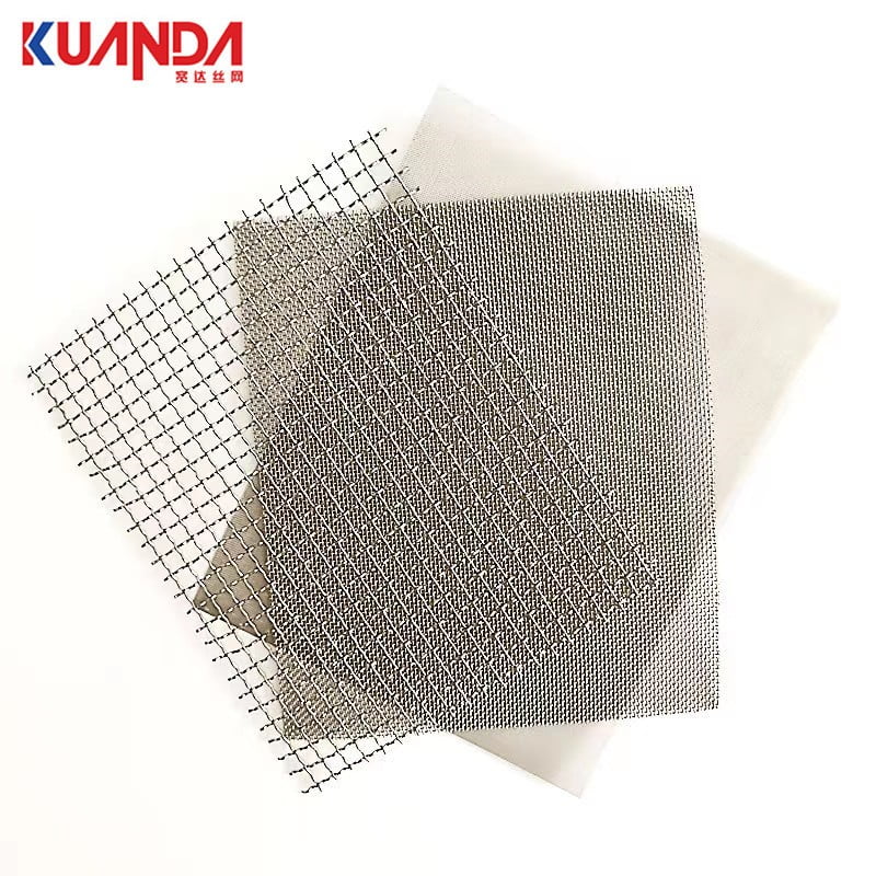 Masteelf MLINS 5pcs Stainless Steel Woven Wire Mesh Metal Screen for ...