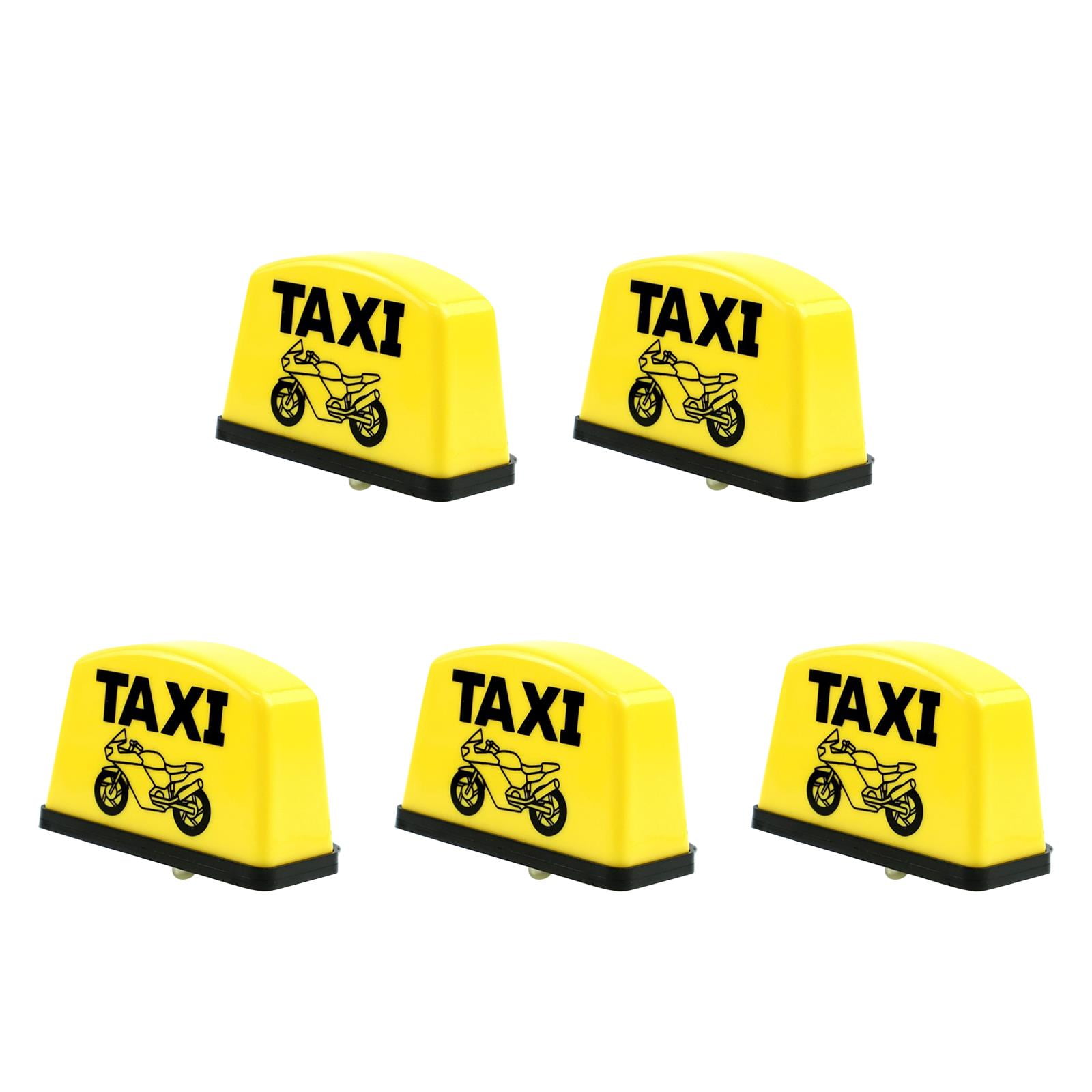 Masteelf 5pcs Taxi Car Light 12v Taxi Lamp Taxi Illuminated Sign Taxi ...