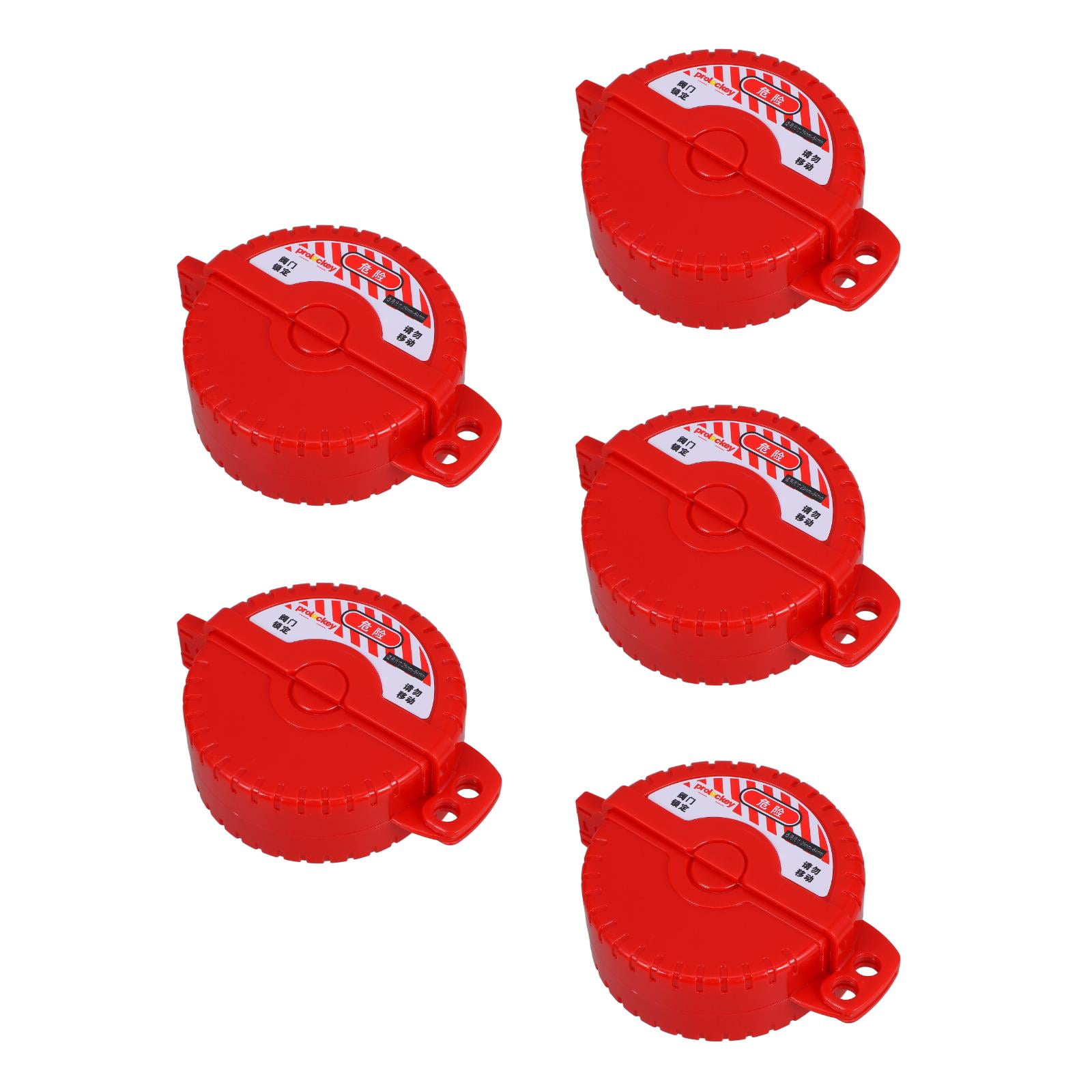 Masteelf 5pcs Water Valve Lockout Device Gate Valve Lockout for Water ...