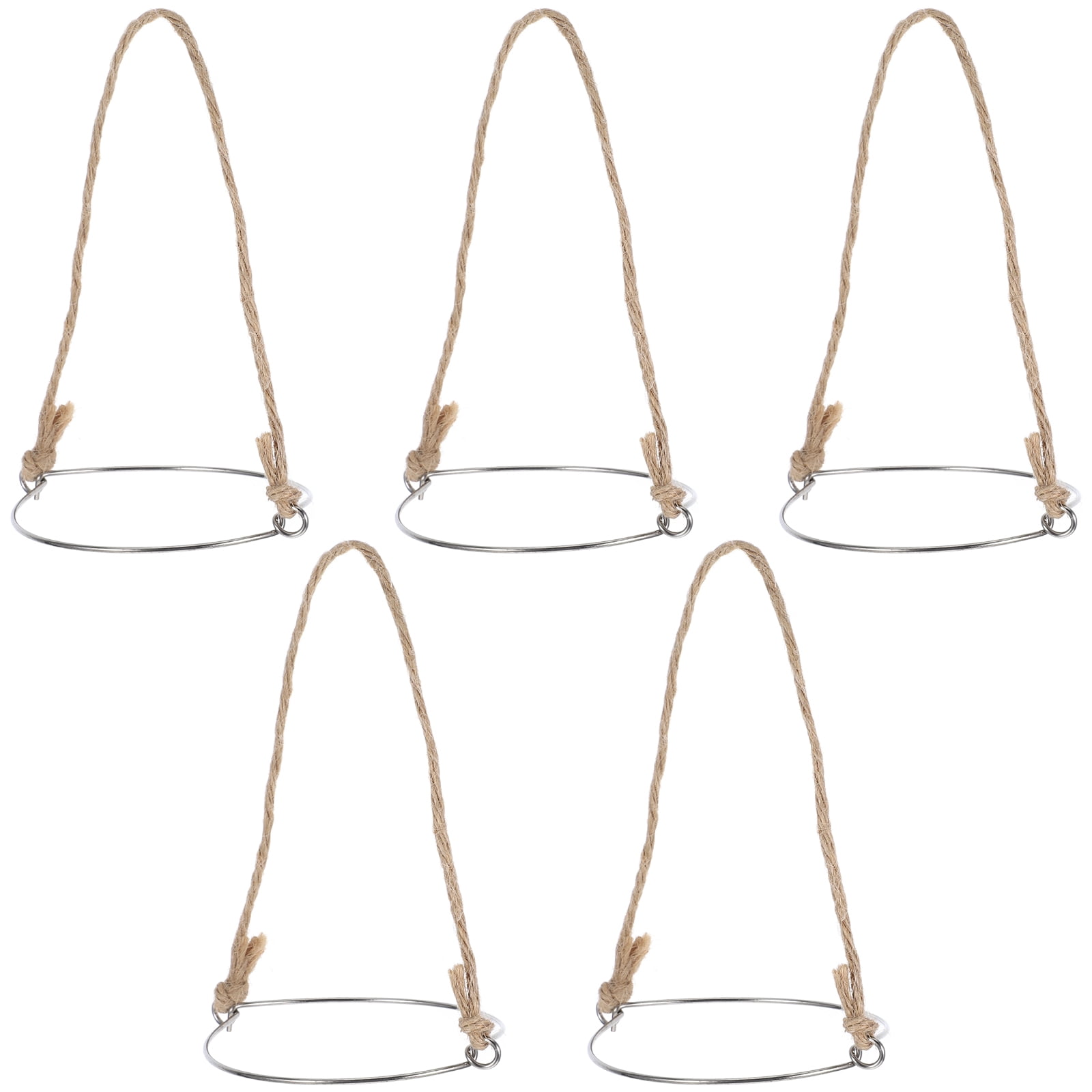 Mason Jar Hanging Handle Made of and Iron for Wide Mouth Jars Khaki of ...