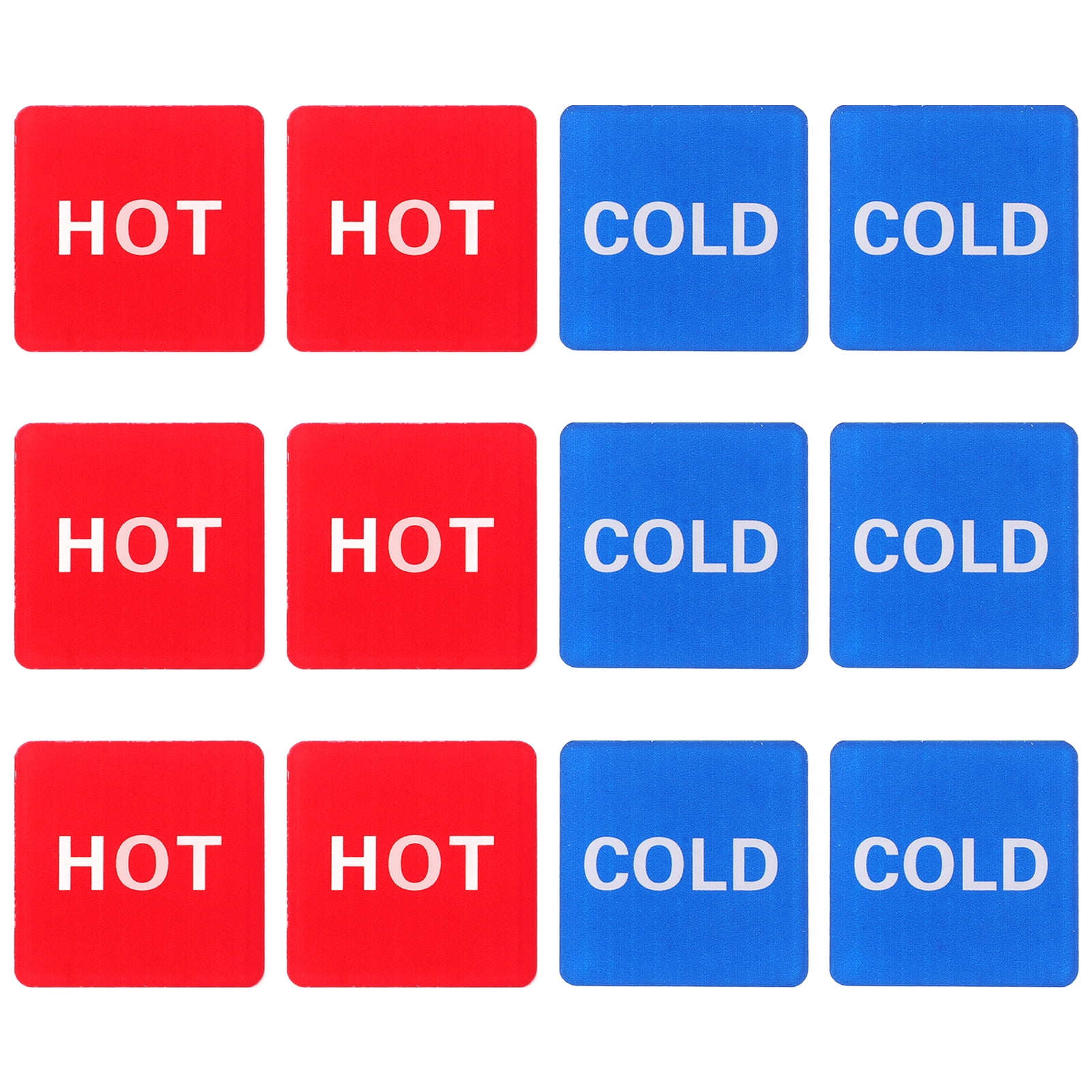 Masteelf Water Heater Labels Acrylic Safety Stickers for Easy ...