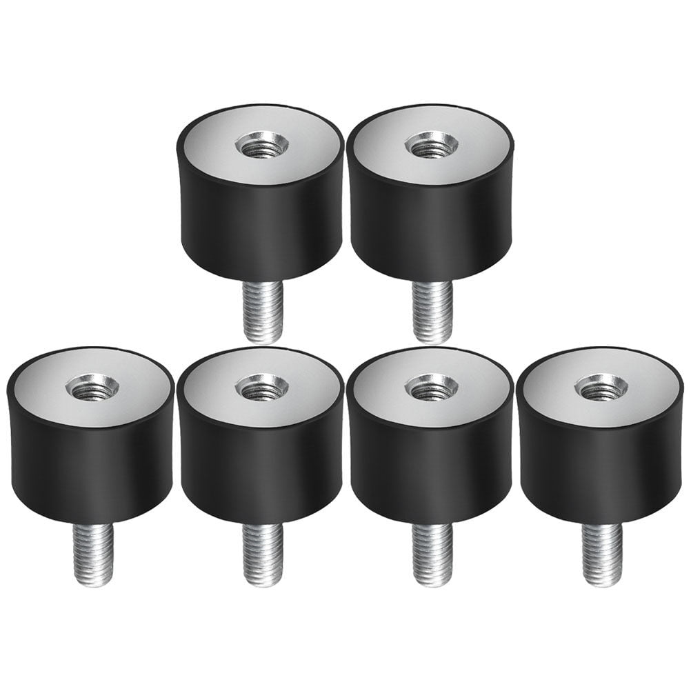 Masteelf 6 Pcs Air Compressor Pump Shock Absorber Vibration Isolation ...