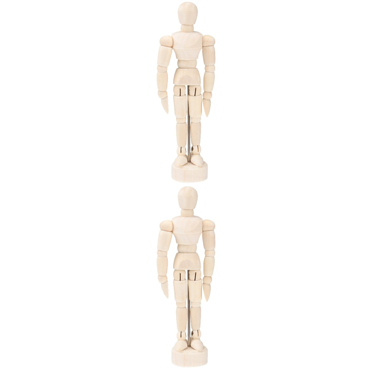 Masteelf 6 Pcs Artists Wooden Manikin Jointed Mannequin Articulated ...