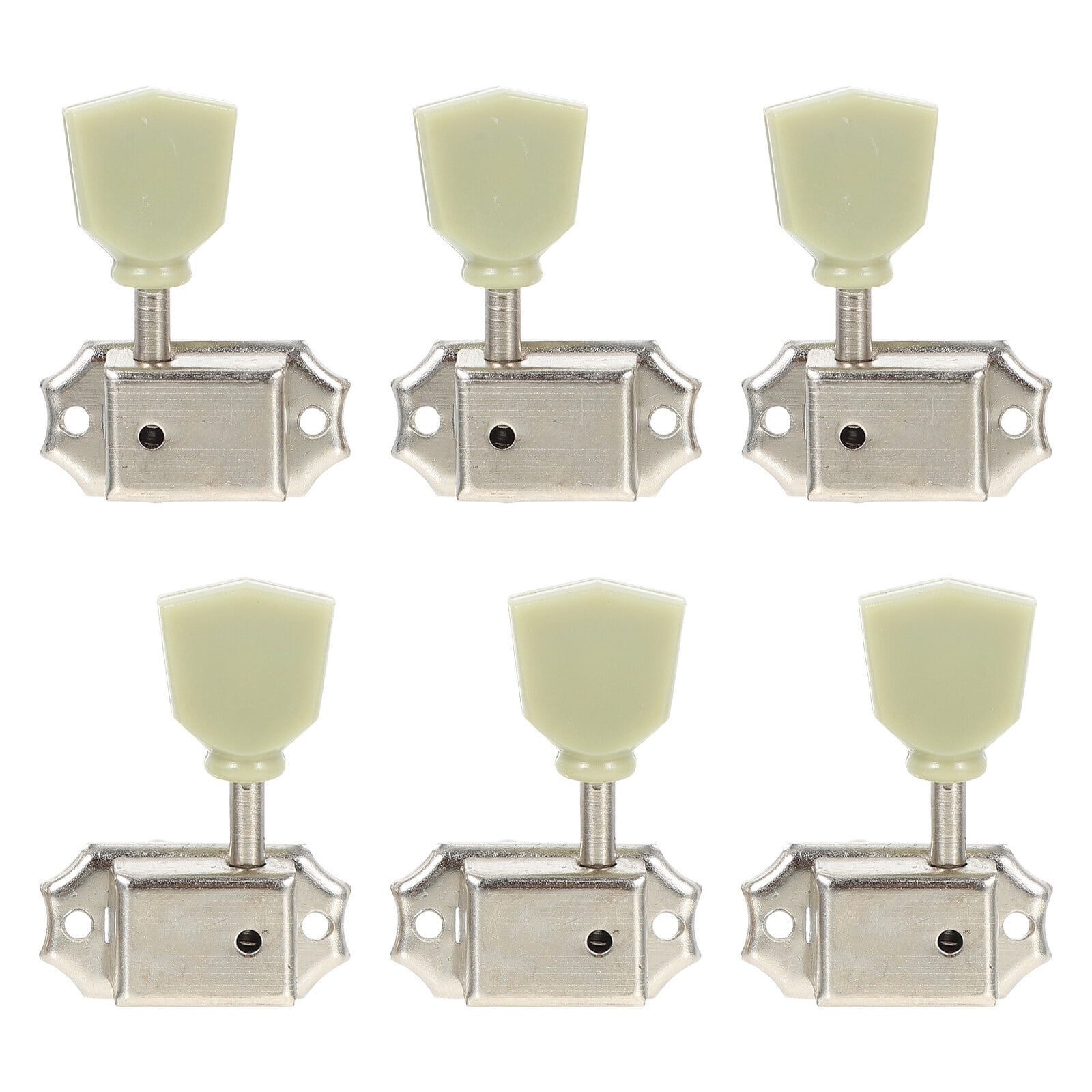 Masteelf 6 Pcs Bass Guitar Tuning Peg Tuners Electric Strings Premium ...