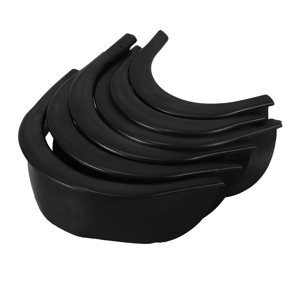 Masteelf 6 Pcs Billiard Table Pocket Liner Pool Corner Bumpers Black ...