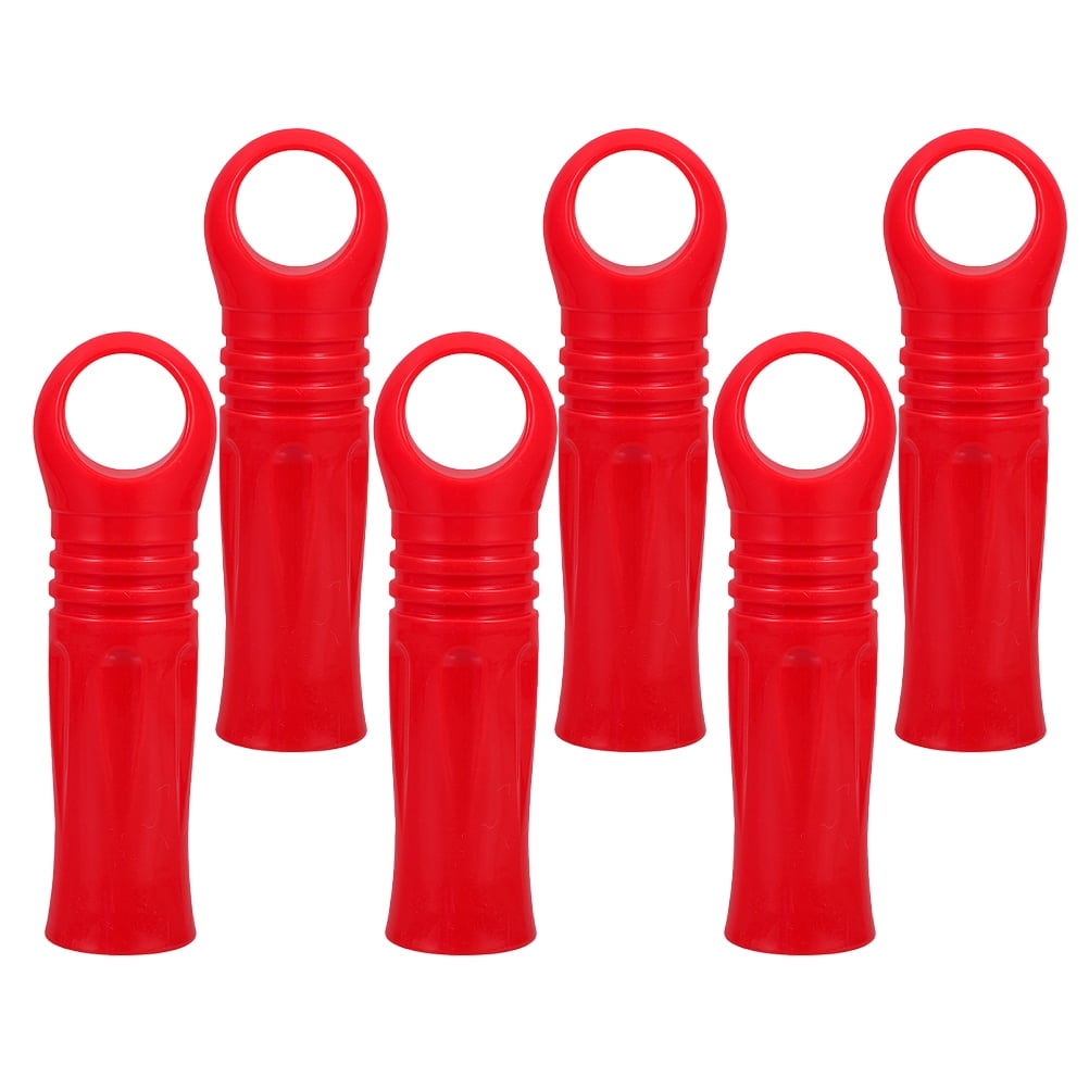 Masteelf 6 Pcs Broom Handle Cap Replacement Broom Handle Grips ...