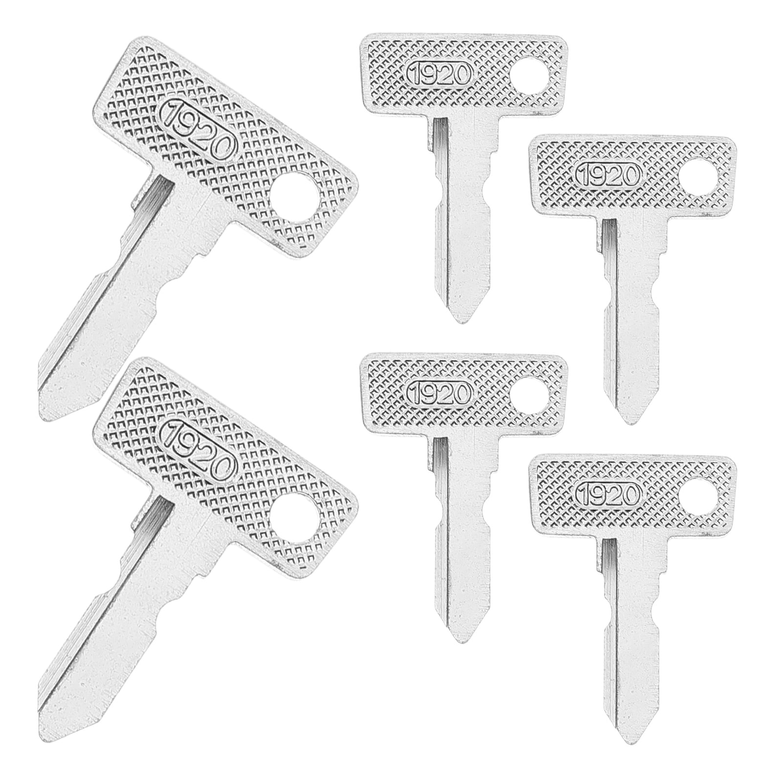 Masteelf 6 Pcs Club Car Replacement Cart Keys Shopping 3.80X2.60X0.30CM ...