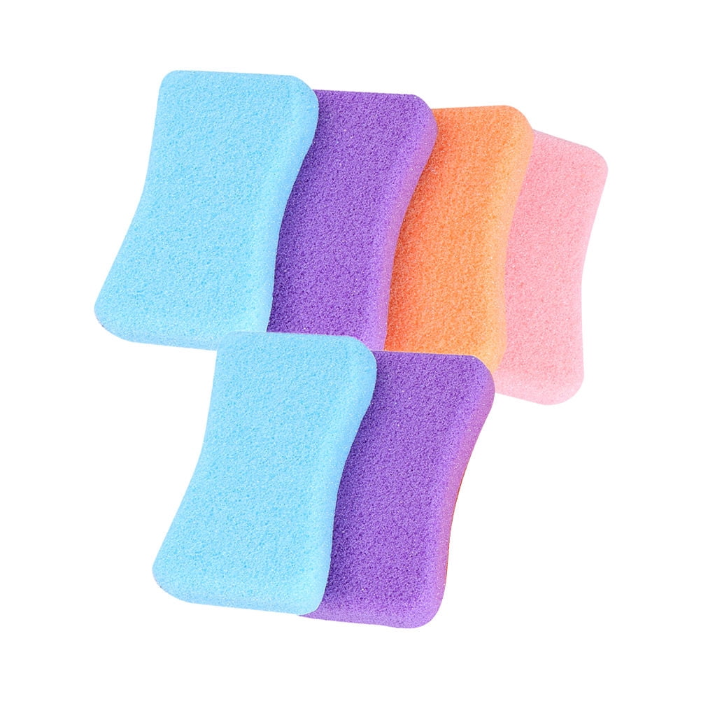 Masteelf 6 Pcs Cuticle Pedicure Pumice Dead Skin Remover Rubbing Stone ...