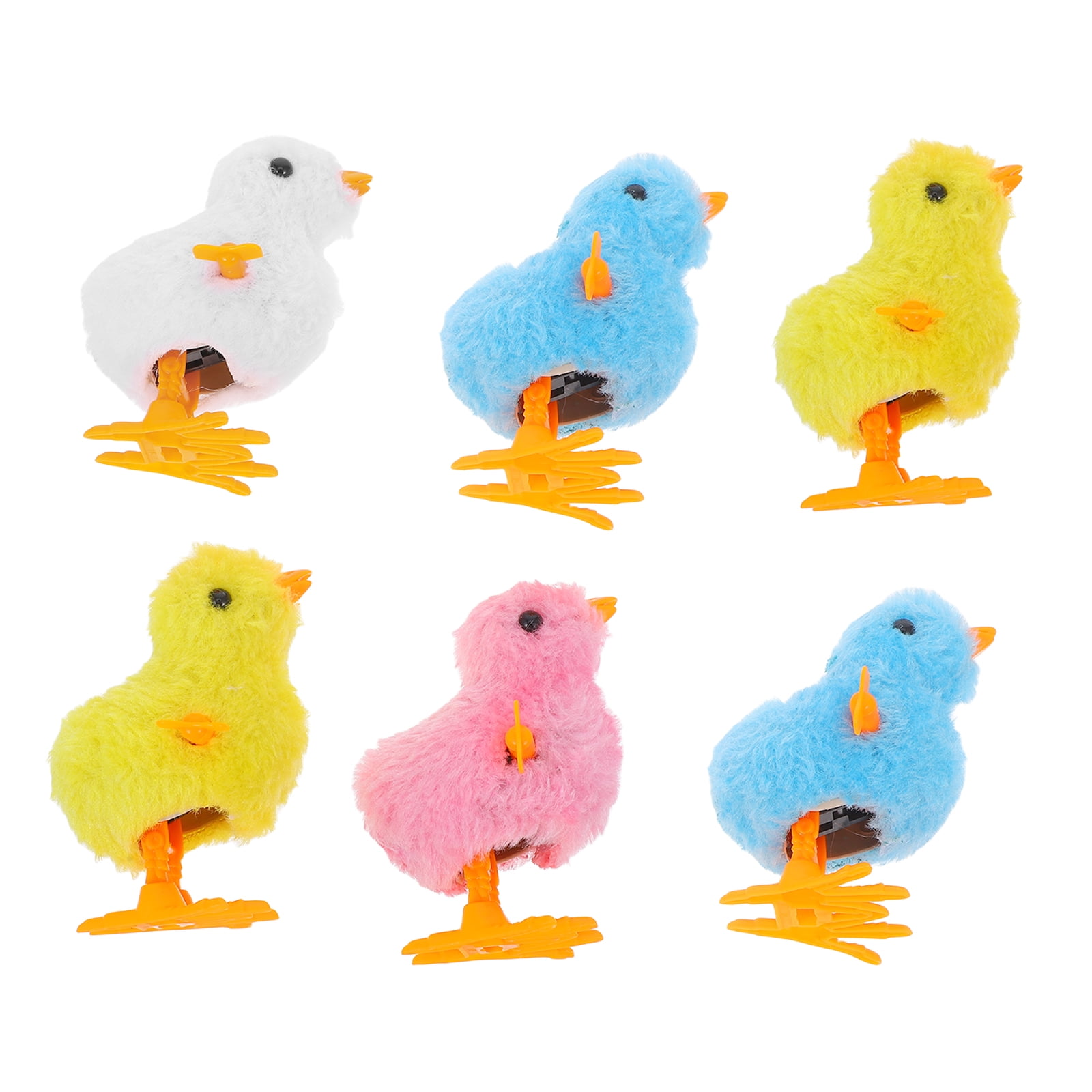 Masteelf 6 Pcs Easter Clockwork Chick with Wind-Up Toys Mini - Walmart.com