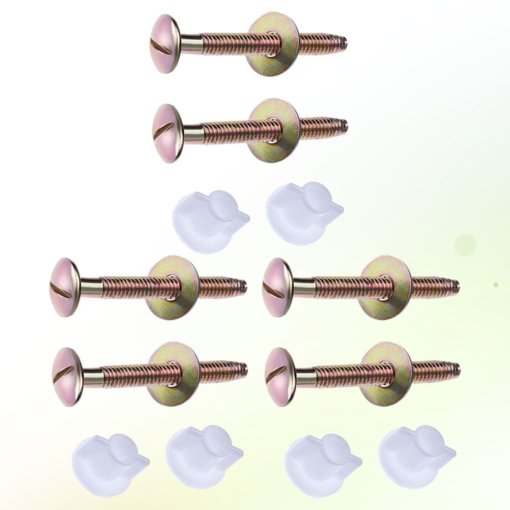 Masteelf 6 Pcs Expansion Screws Toilet Bolt Washers Bolts Nut and Kit ...