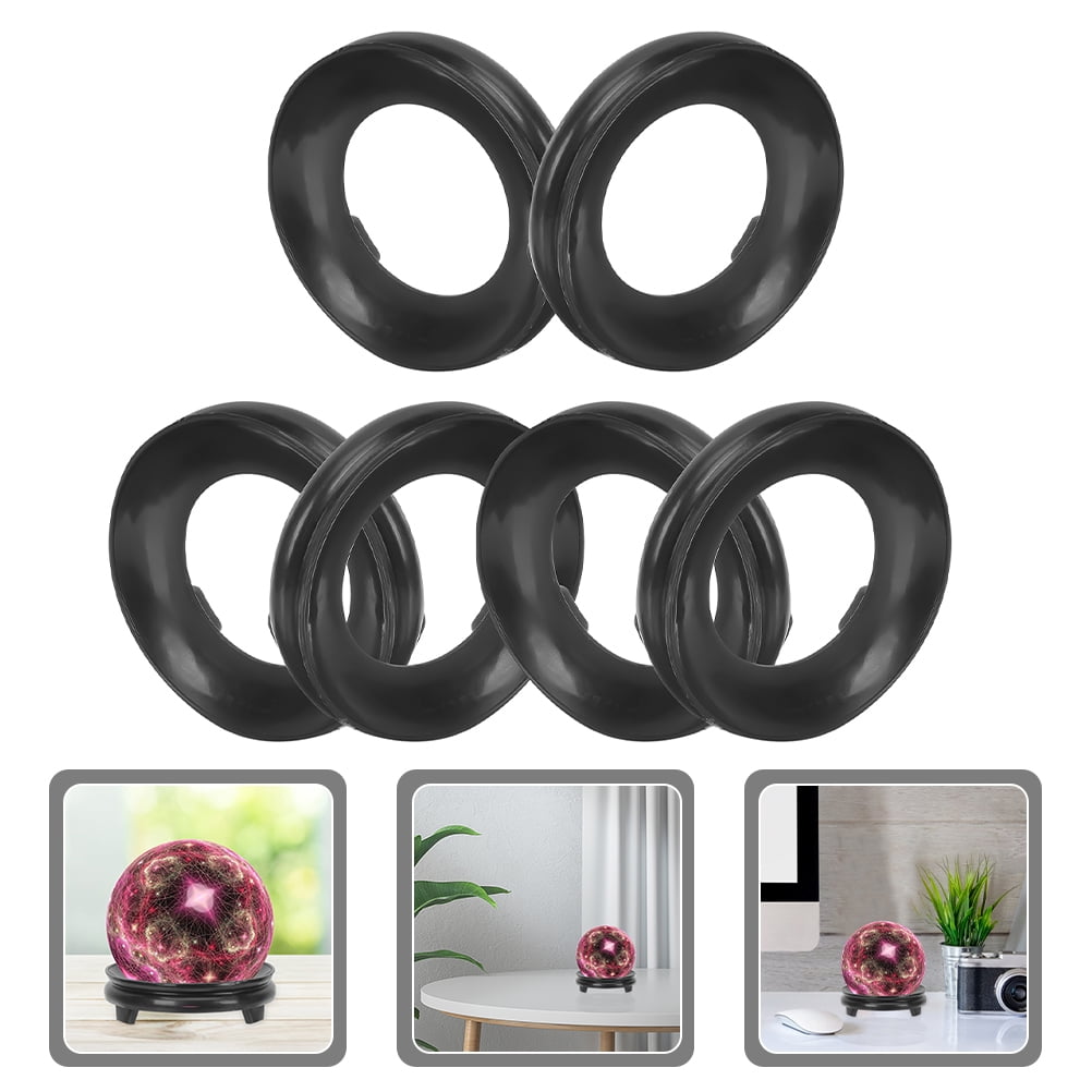 Masteelf 6 Pcs Gourd Base Attention-grabbing Display Round Sphere Stand ...