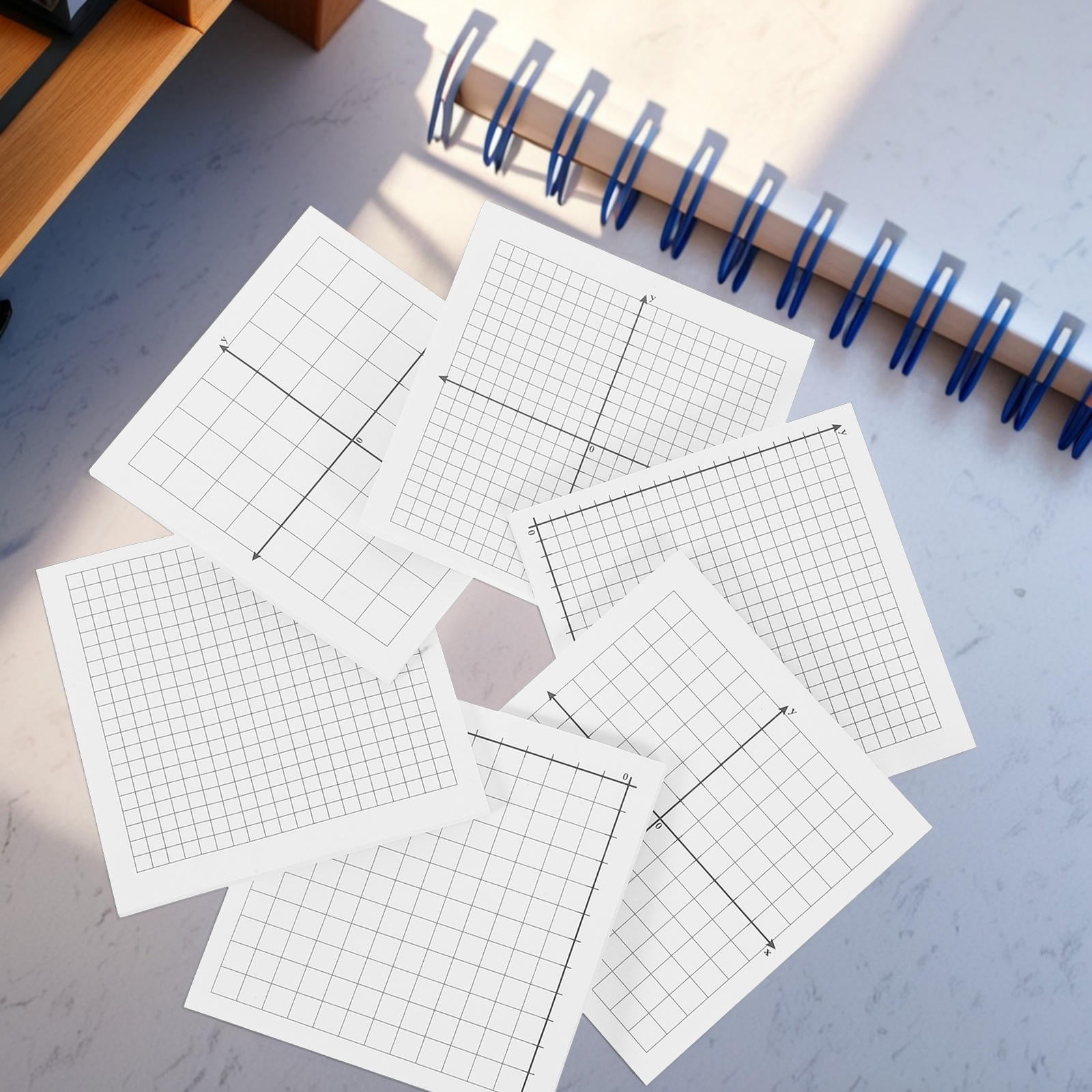 Masteelf 6 Pcs Graph Paper Graph Math Graph Paper Graphing Grid Grid ...