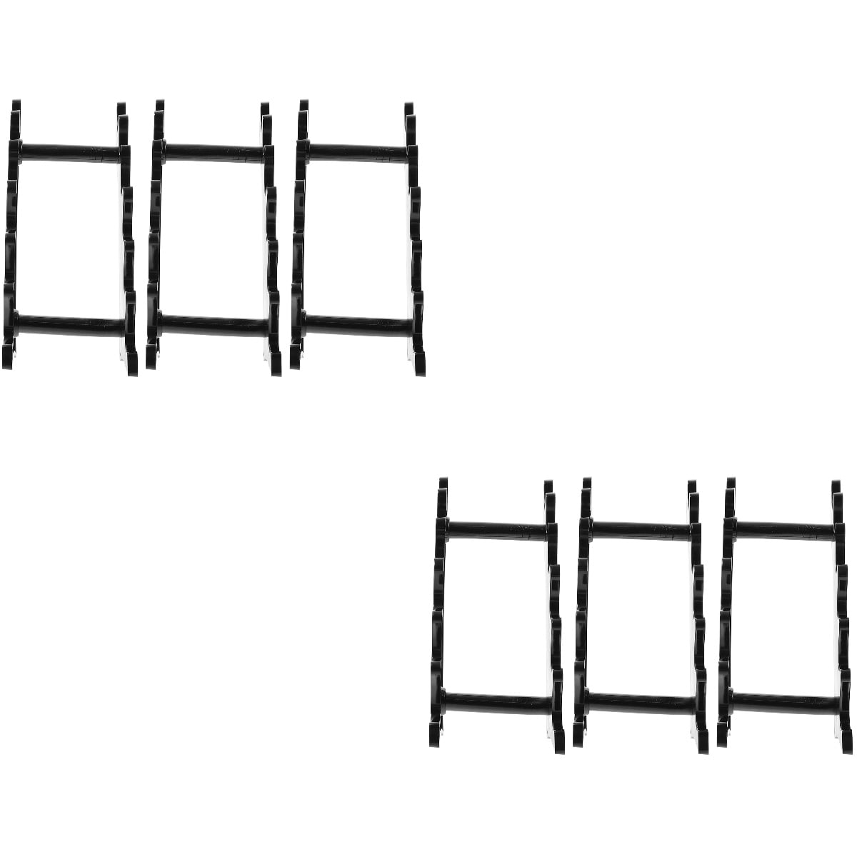 Masteelf 6 Pcs Office Home Acrylic Storage Racks For Desktop Pen And ...