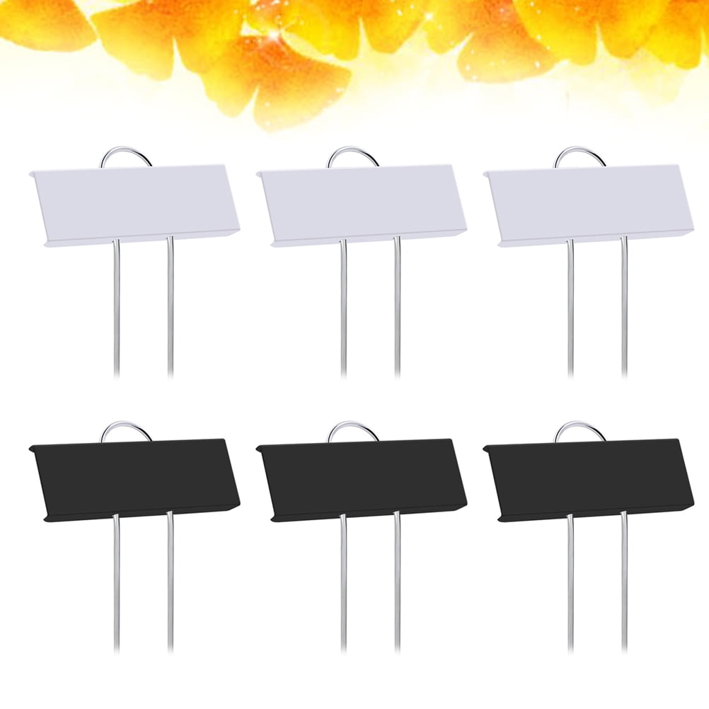 Masteelf 6 Pcs Plant Nameplate Marker Plants Markers Plastic Indoor ...