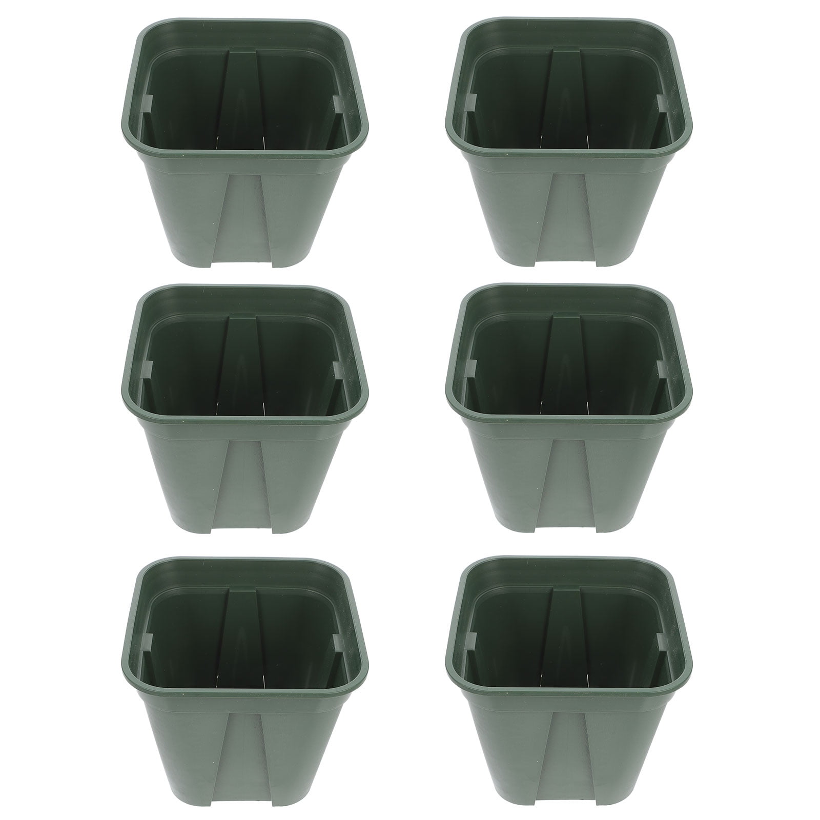 Masteelf 6 Pcs Rectangular Planter Root Control Pot Water Filtering ...