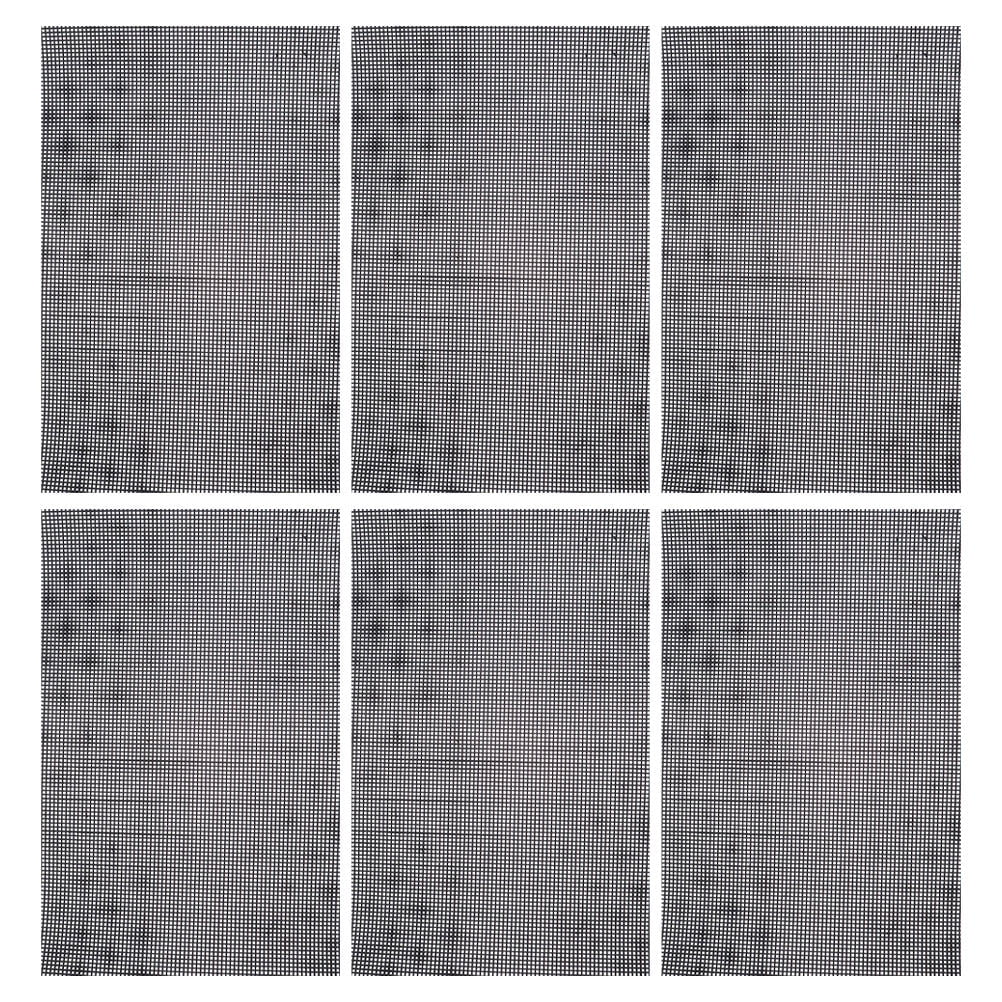 OFFIGAM Sewing Plastic Mesh Sheets Black 6Pcs 0.15X13X20In - Walmart.com