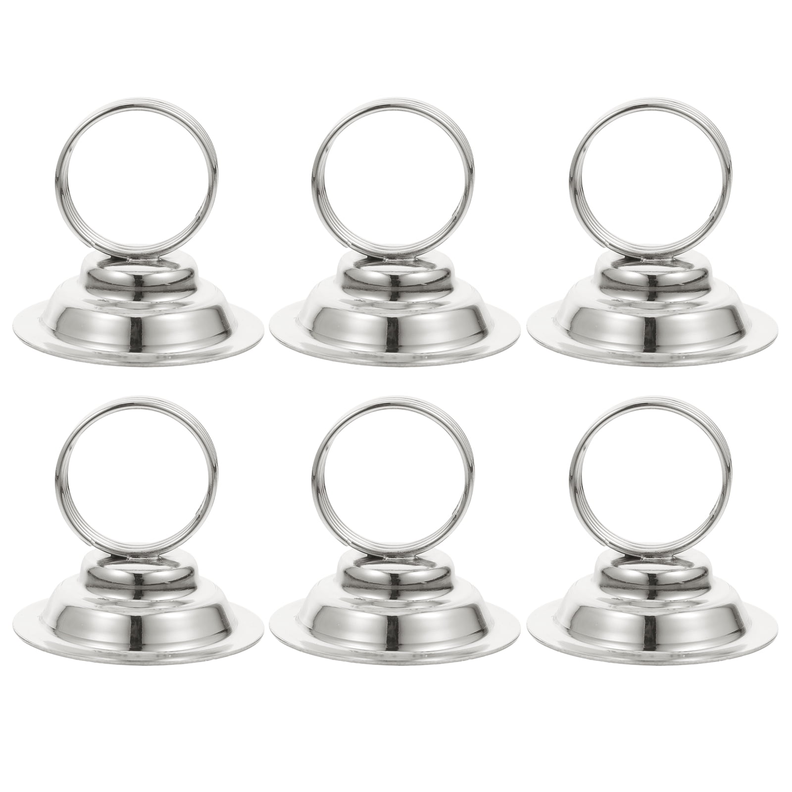Masteelf 6 Pcs Sign Vertical Number Plate Clip Banquet 5.50X5.50X5.00CM ...