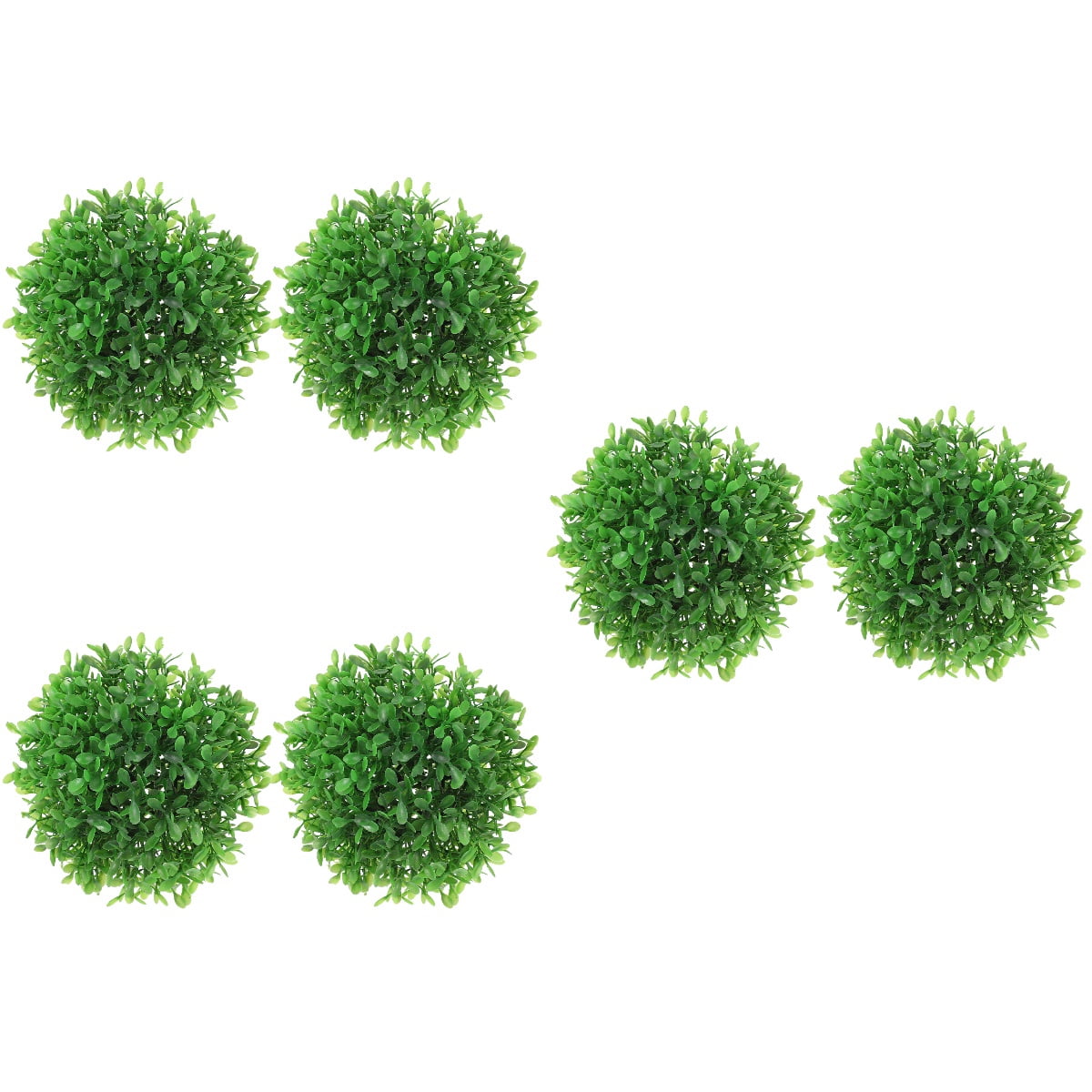 Masteelf 6 Pcs Simulated Plant Topiary Balls Green Leaf Decorative ...