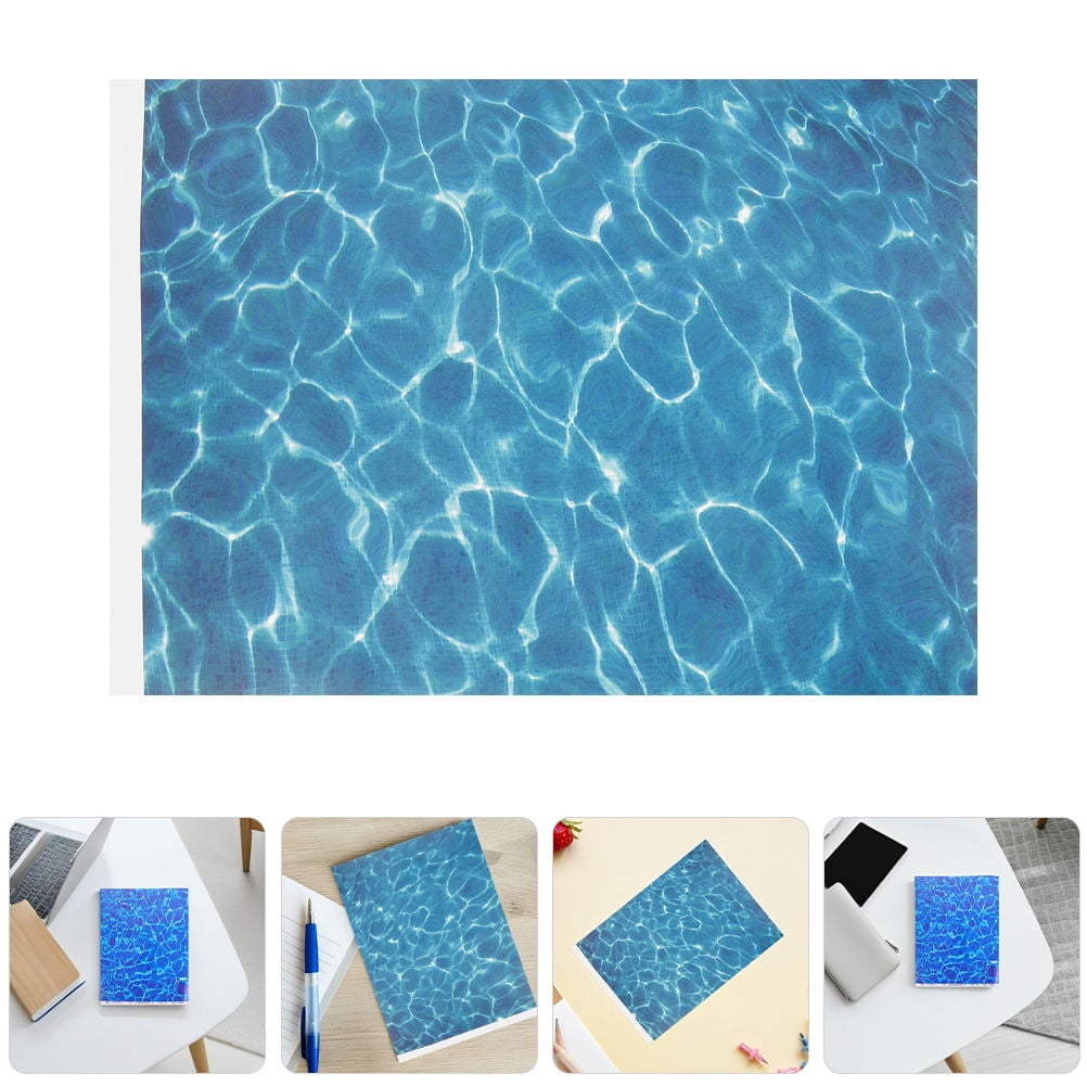 Masteelf 6 Pcs Simulated Water Texture Paper Fake Landscape Decor ...