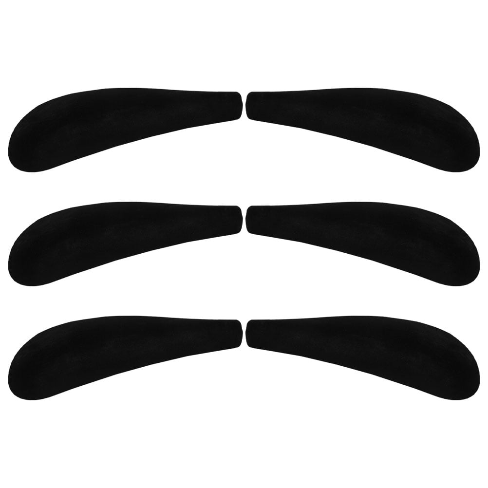 Masteelf 6 Pcs Flocked Hanger Shoulder Pads Support Shaper Clothes ...