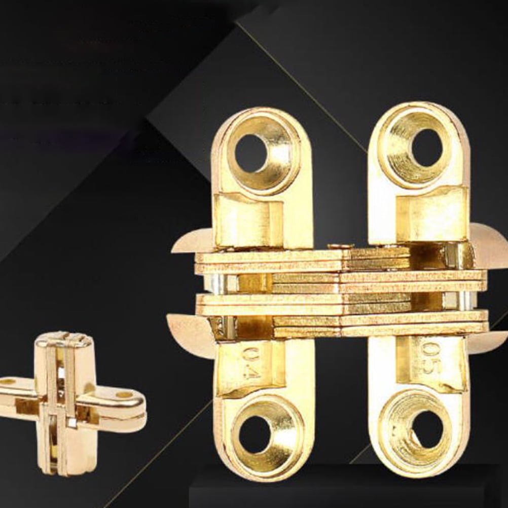 Masteelf 6 Pcs Table Flap Hinges Desktop Bracket Hidden Cabinet Door ...