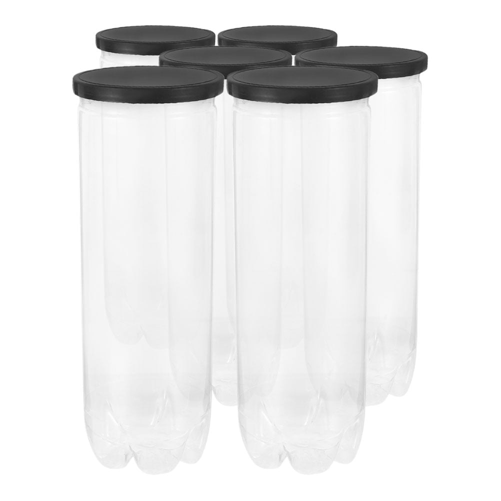 Masteelf 6 Pcs Tennis Cylinder Ball Containers Empty Canister Display ...