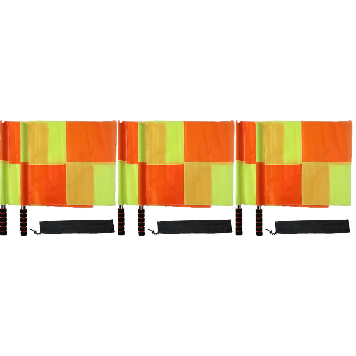 Masteelf 6 Pcs Waving Referee Flags Race Referee Flags Conducting Commander Flags Hand Signal ...