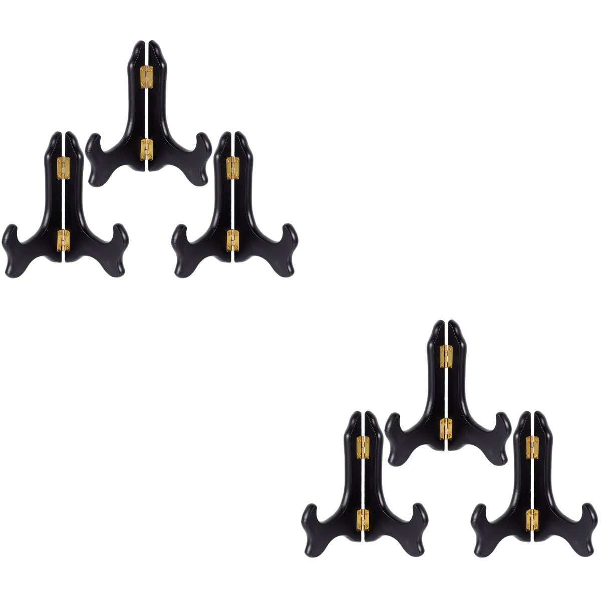 Masteelf 6 Pcs Wooden Display Stand Folding Display Stand Wood Easel ...