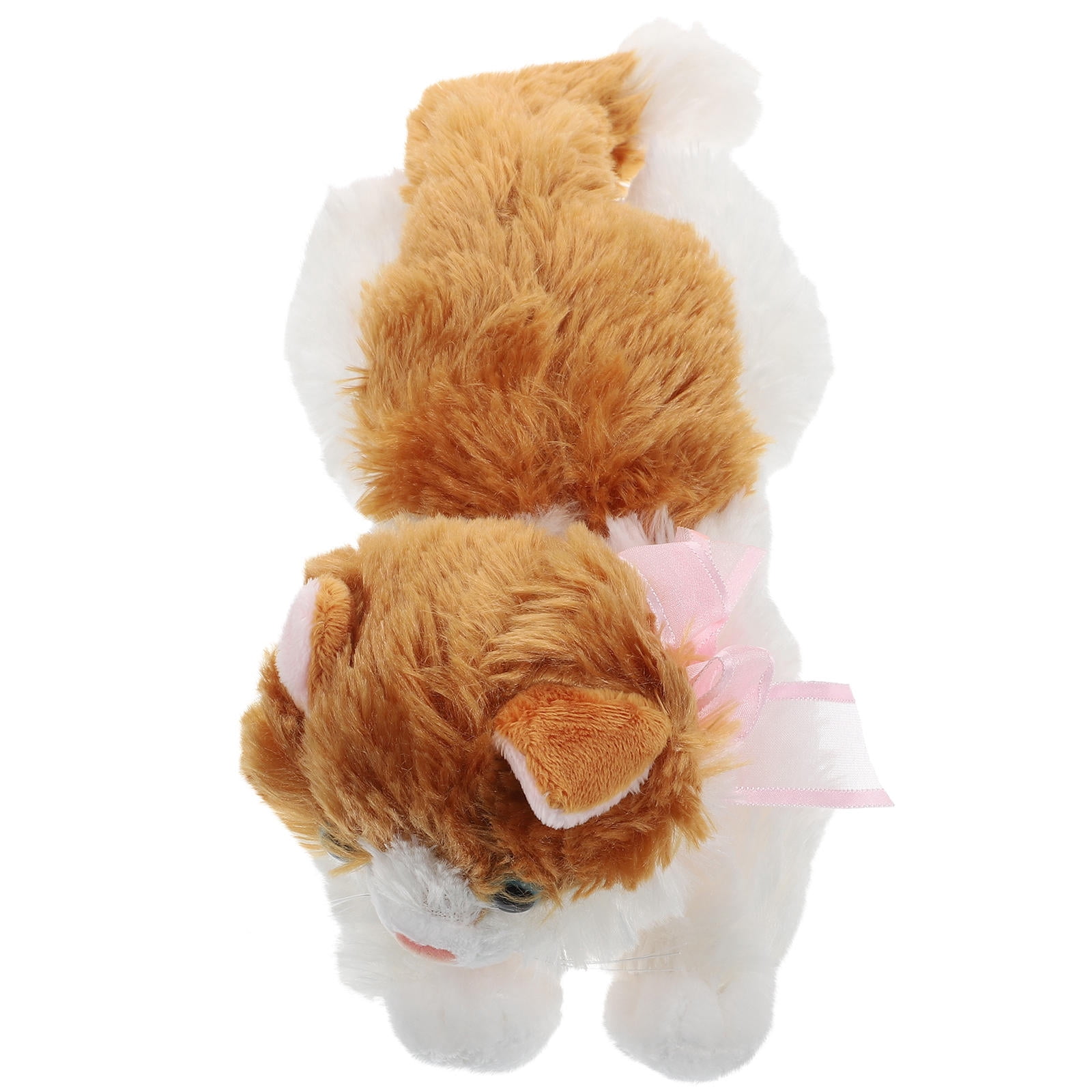 Masteelf 6 Pieces Cat Plush Toy Lovely Stuffed Doll Surface Washable ...