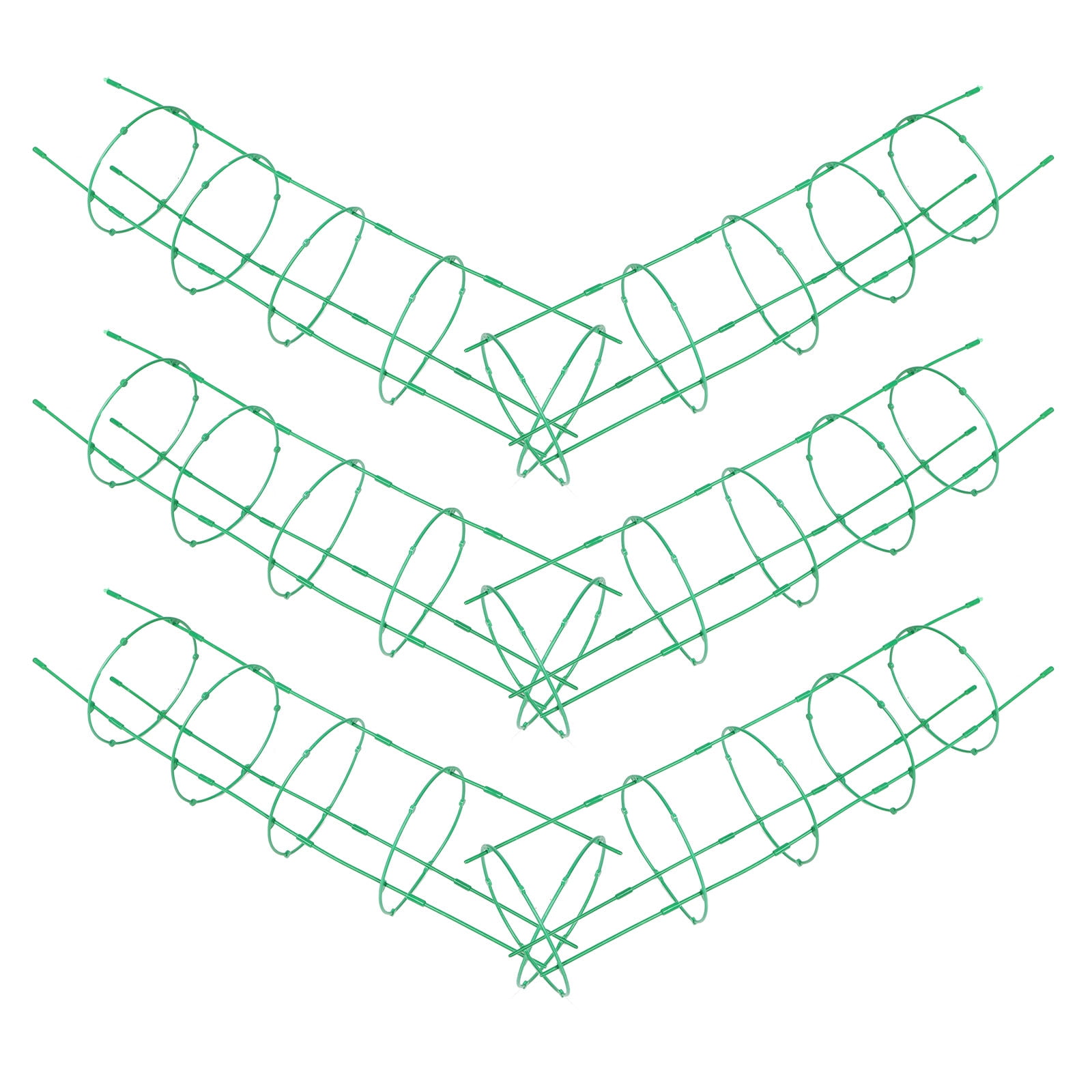 Masteelf 6 Sets of Garden Trellis For Climbing Plants Adjustable Peony ...