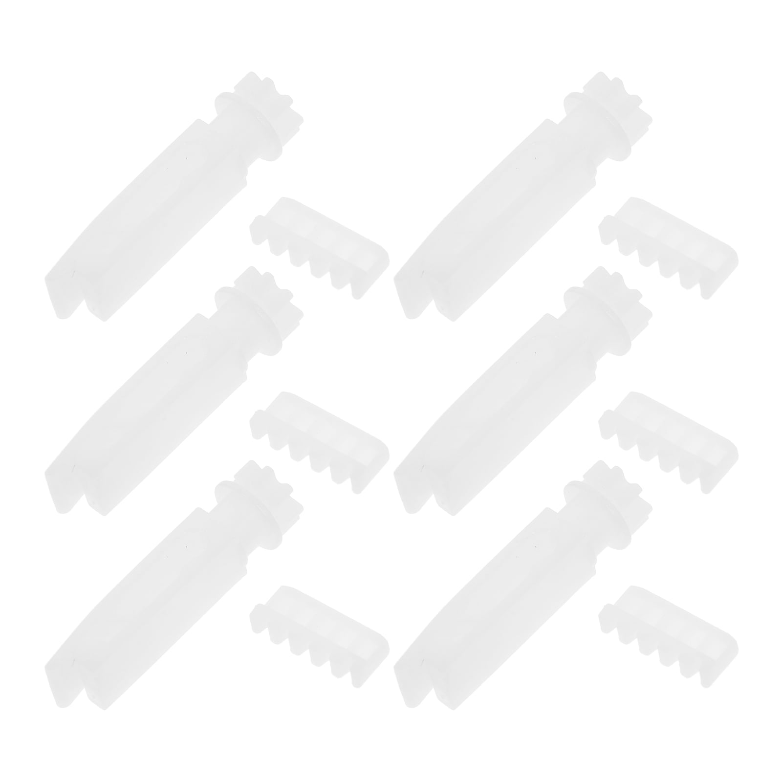 Masteelf 6 Sets Vertical Blind Repair Kit Stems and Gears Plastic Blind ...