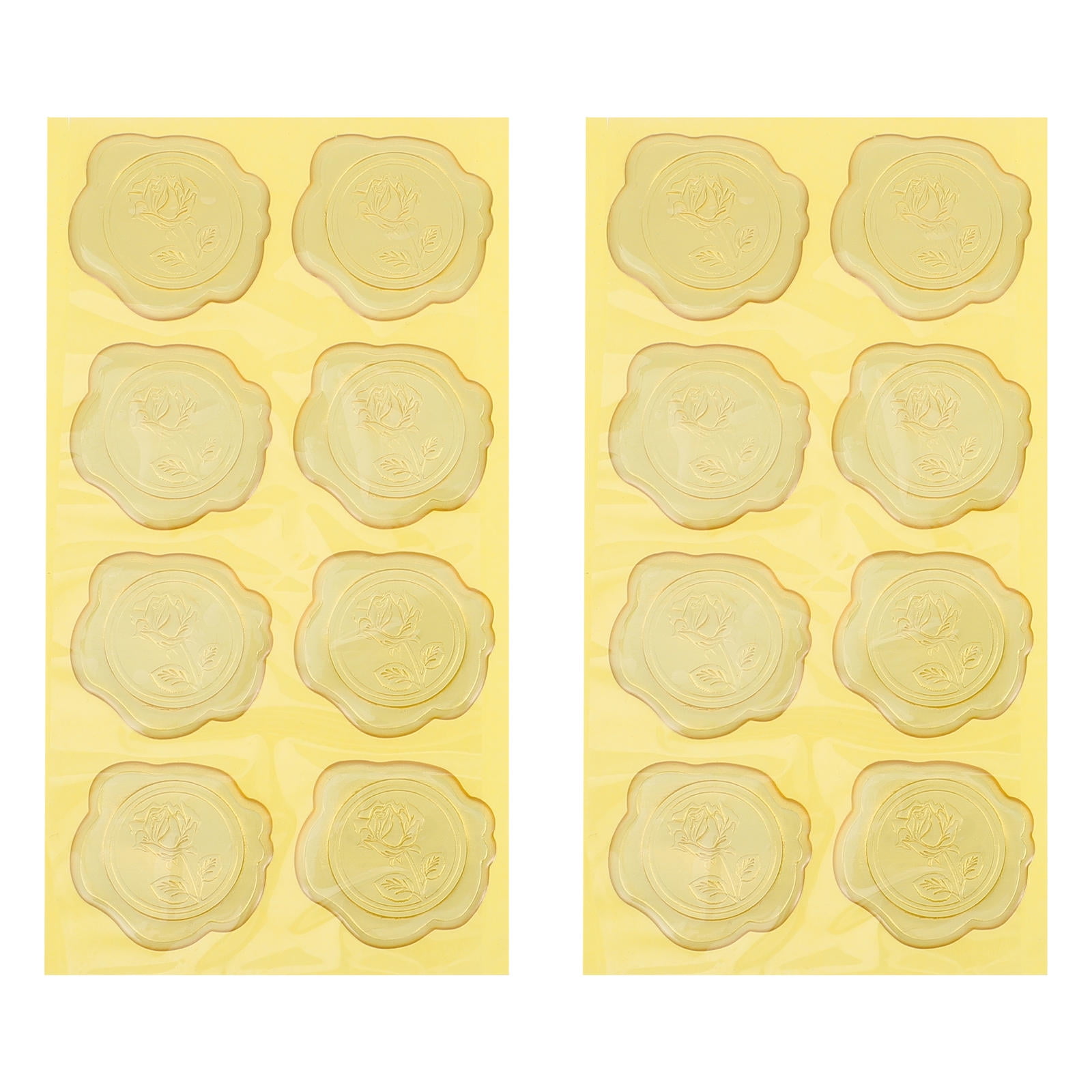 Masteelf 6 Sheets Number Seal Stickers Imitation Fire Paint Grand ...