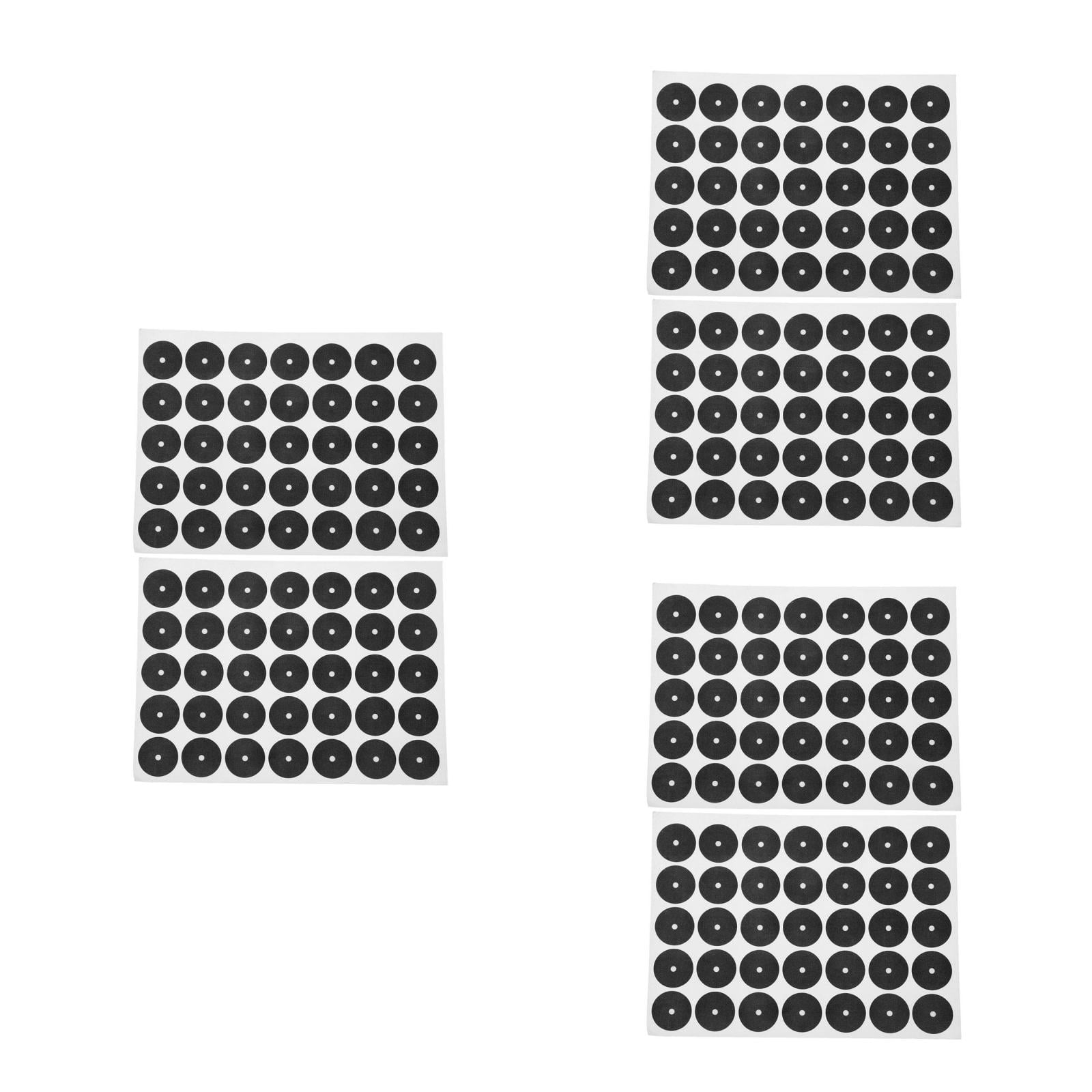 Masteelf 6 Sheets of Pool Table Marker Dots Billiard Point Stickers ...