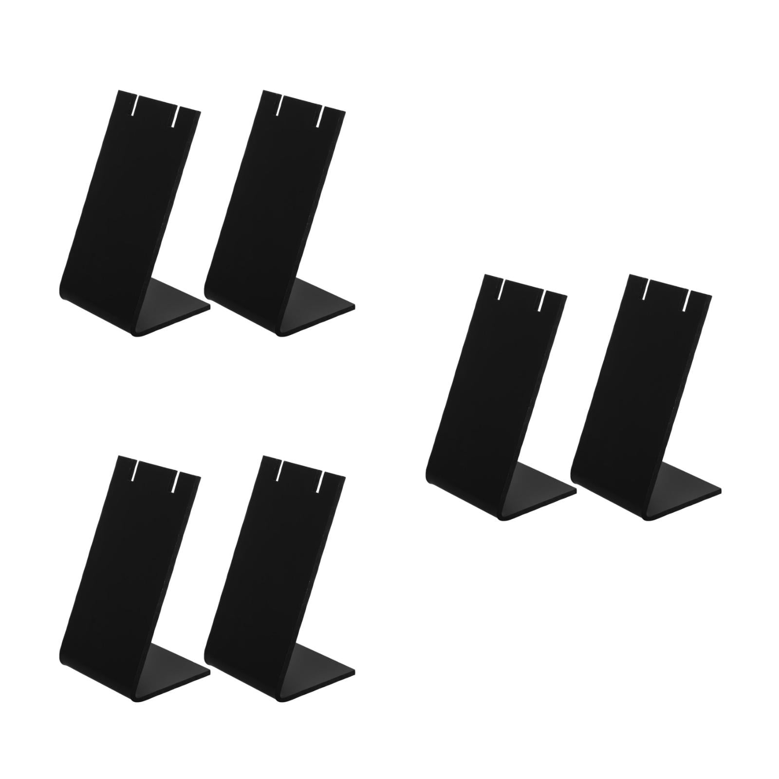 Masteelf 6 pcs Acrylic Earring Display Stand L Shape Jewelry Organizer ...