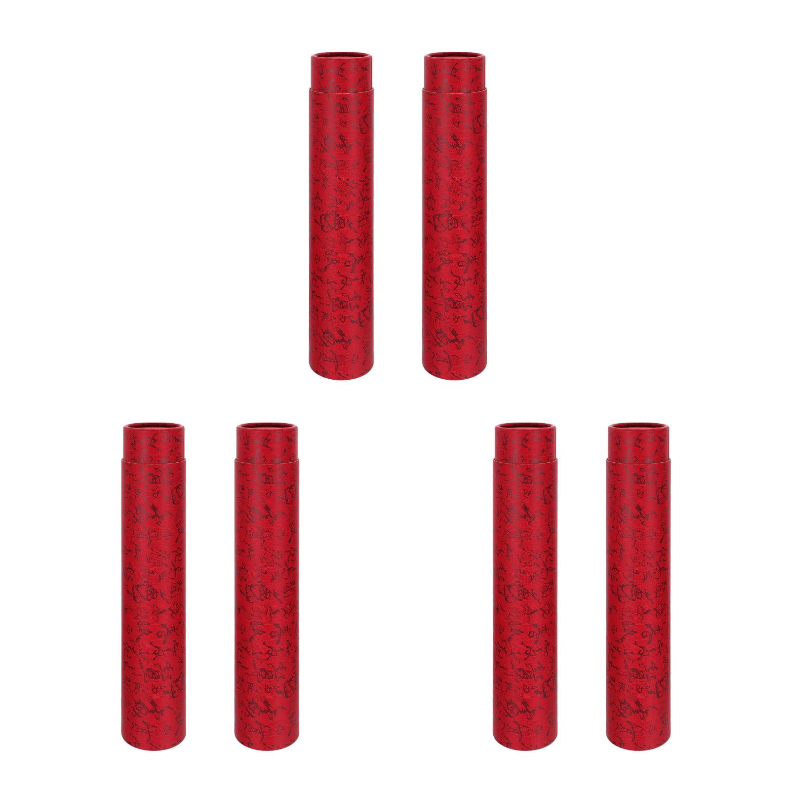 Masteelf 6 pcs Calligraphy Painting Scroll Box Chinese Painting Scroll ...