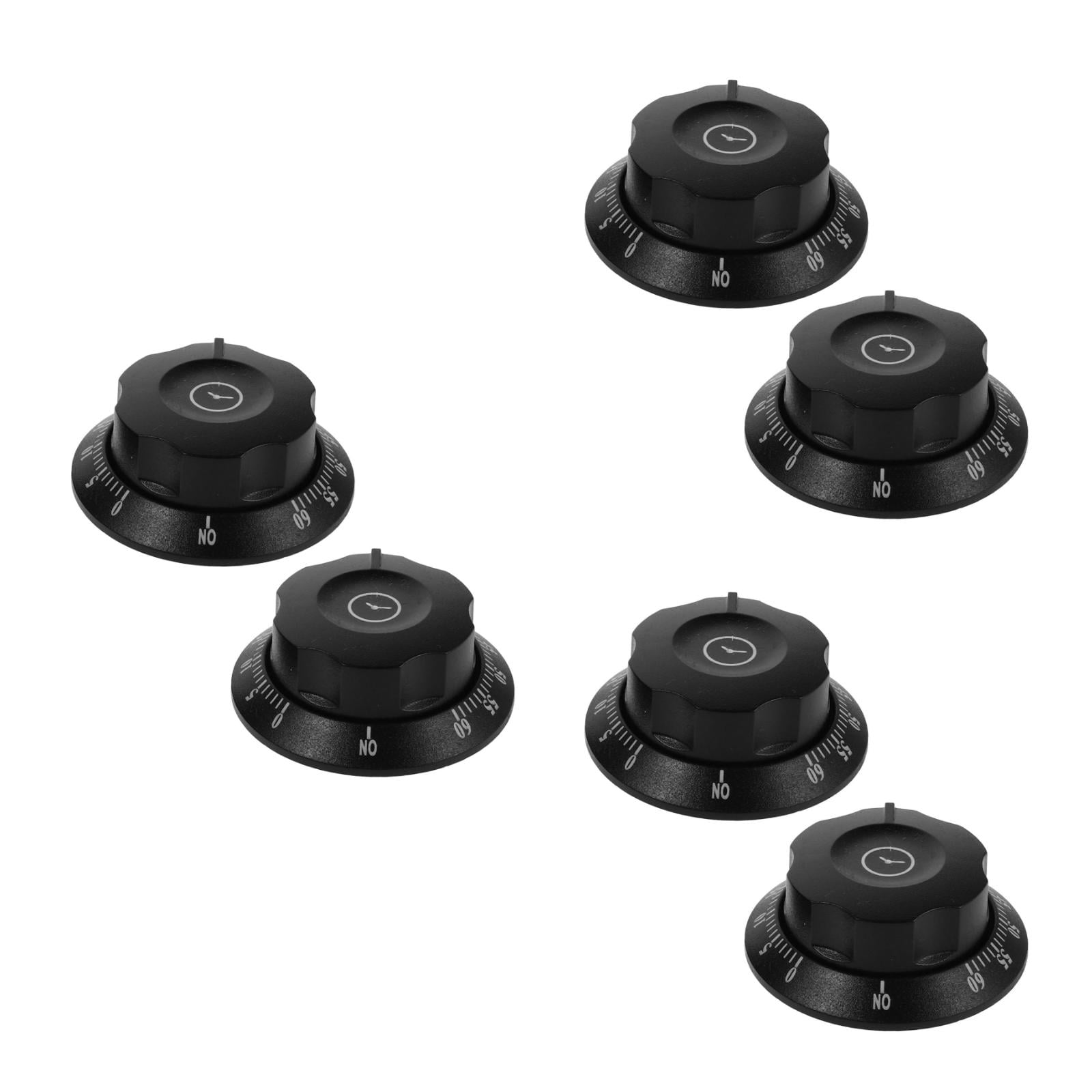 Masteelf 6 pcs Cooking Timer With Loud Bell Reminder Switch Knob Timer ...