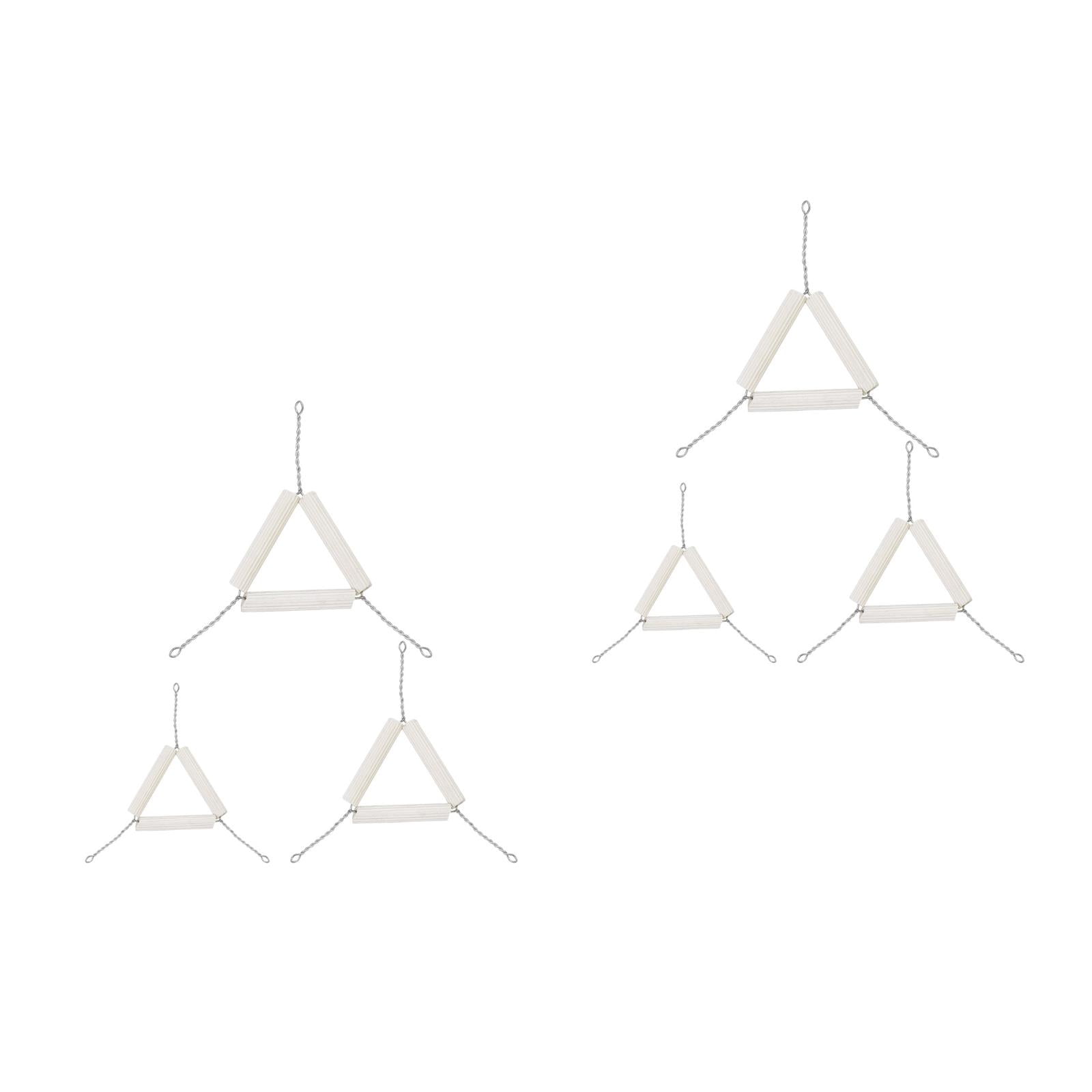 Masteelf 6 pcs Crucible Holders Labs Triangle Crucible Rack Crucible ...